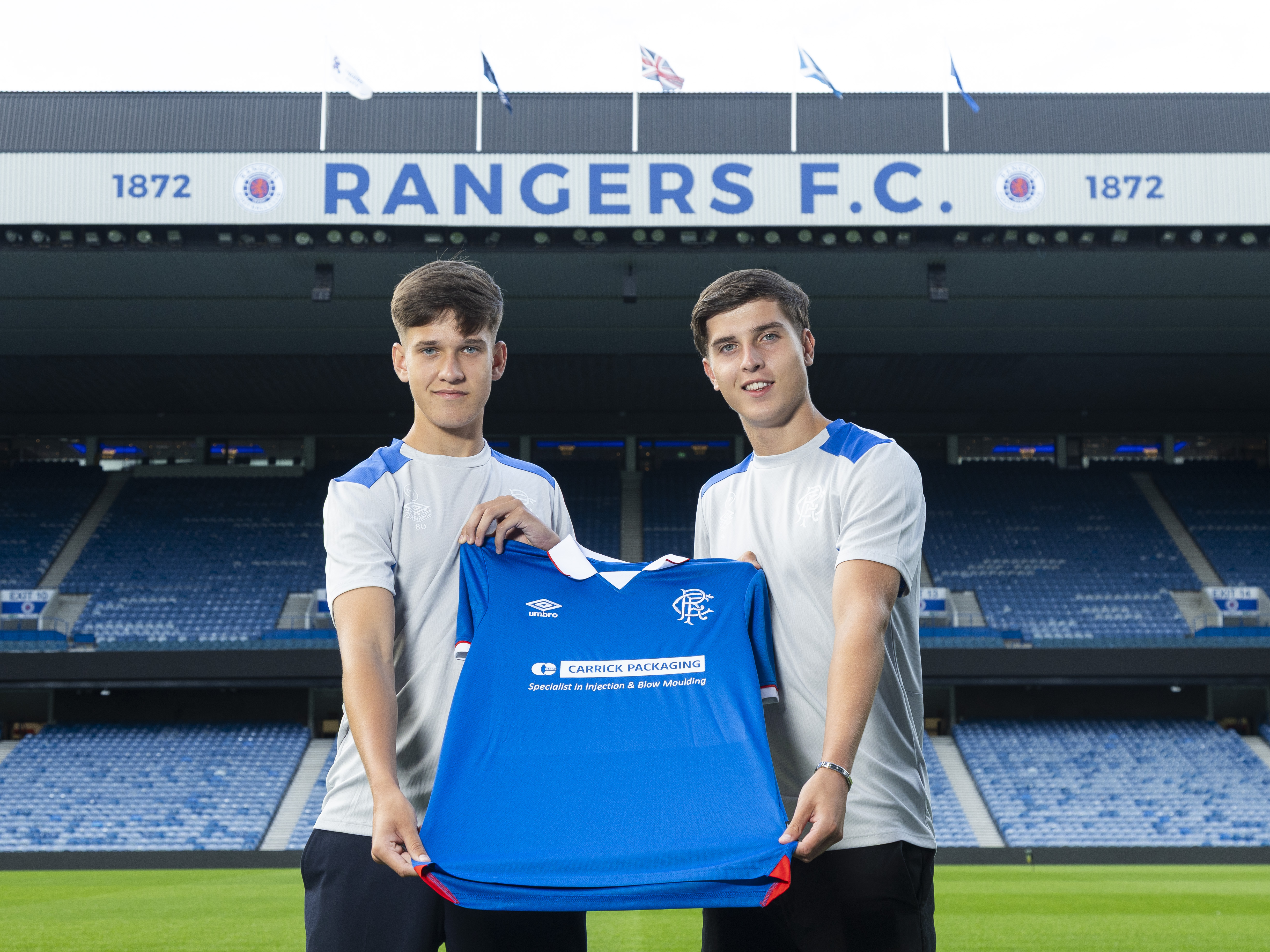Zander and Ben Hutton Sign New Rangers Contracts | Rangers Football Club