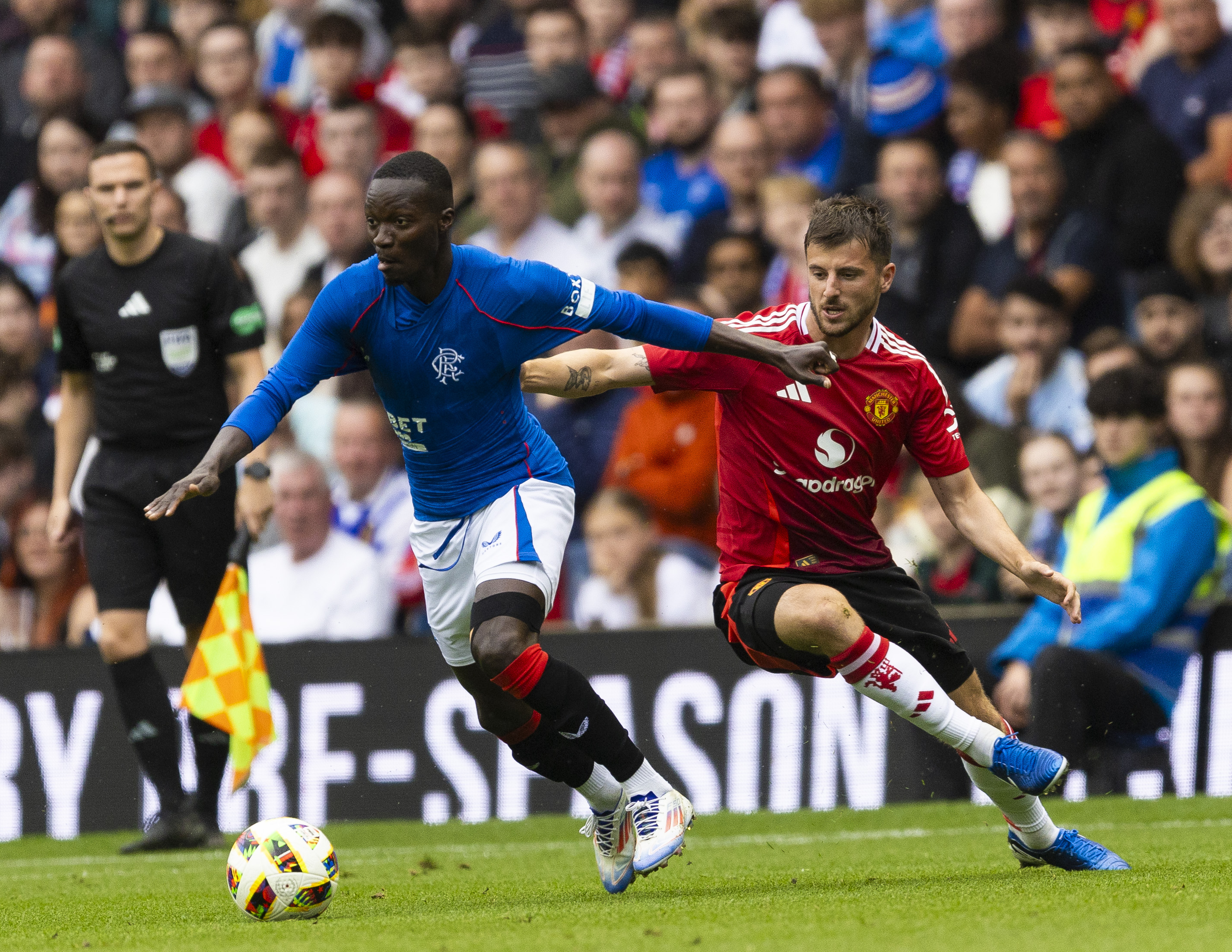 Report: Gers Against Man United In Edinburgh | Rangers Football Club