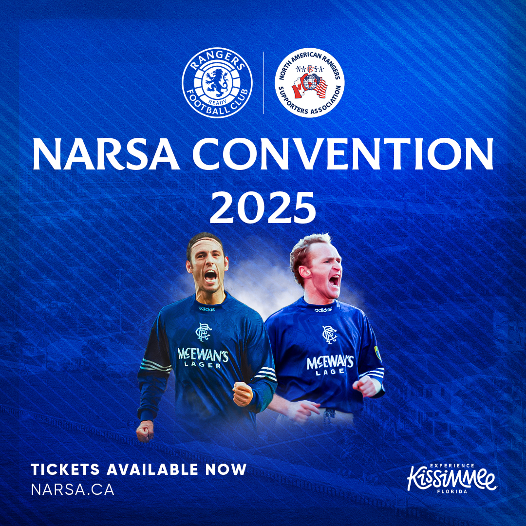 NARSA Convention 2025 – Tickets now on sale! | Rangers Football Club