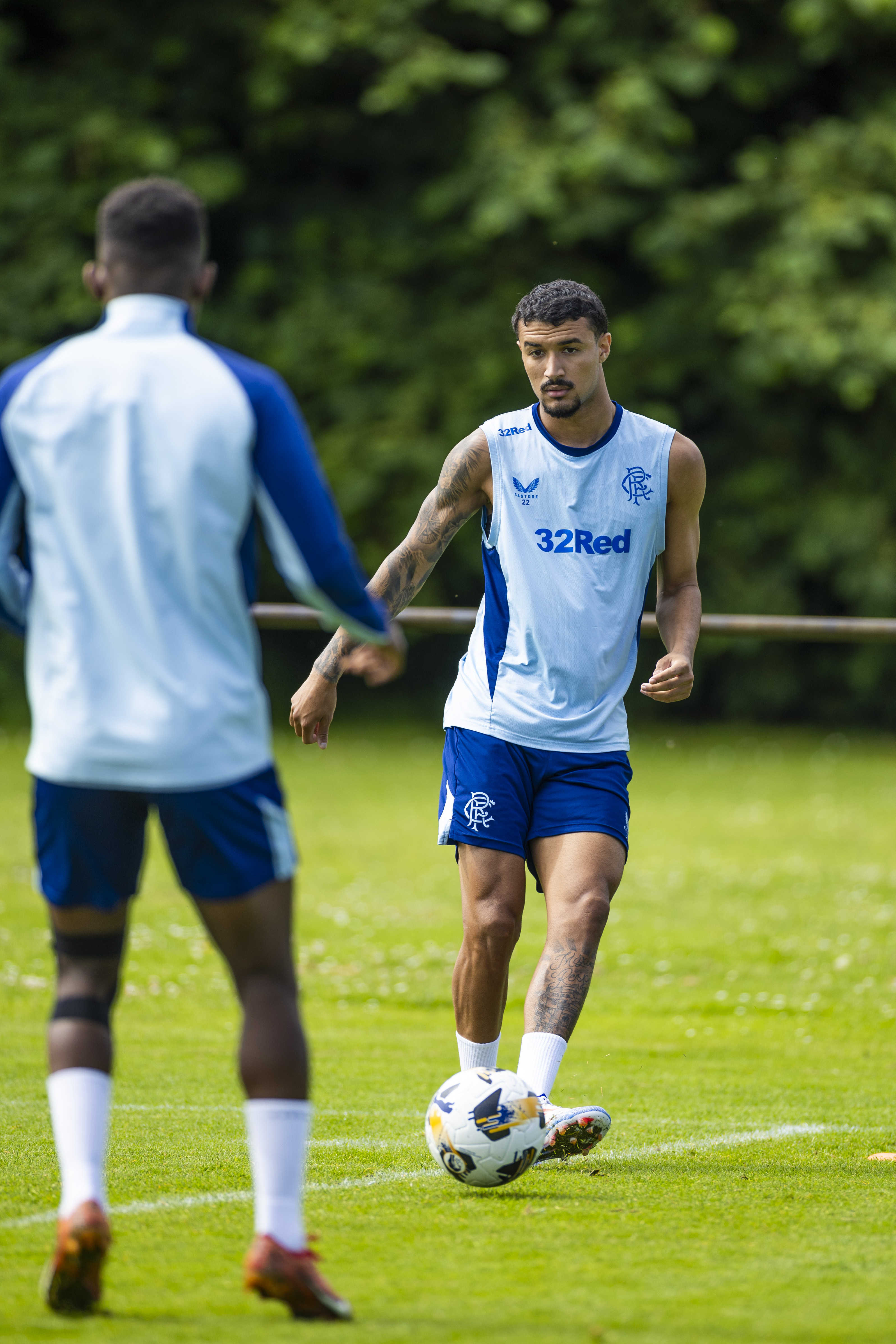Gallery: Getting To Work On Pre-Season Training Camp | Rangers Football ...