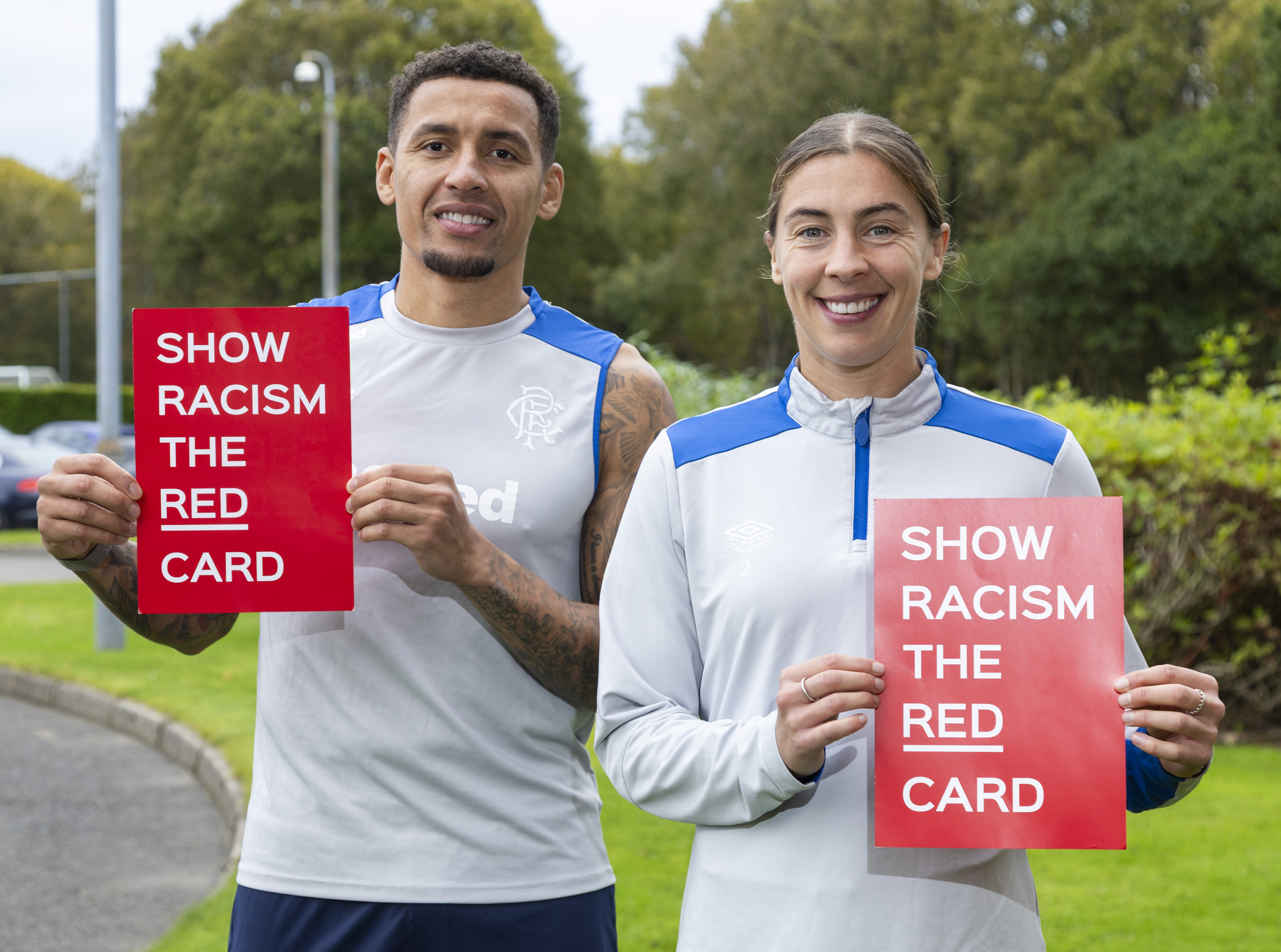 Show Racism The Red Card | Rangers Football Club