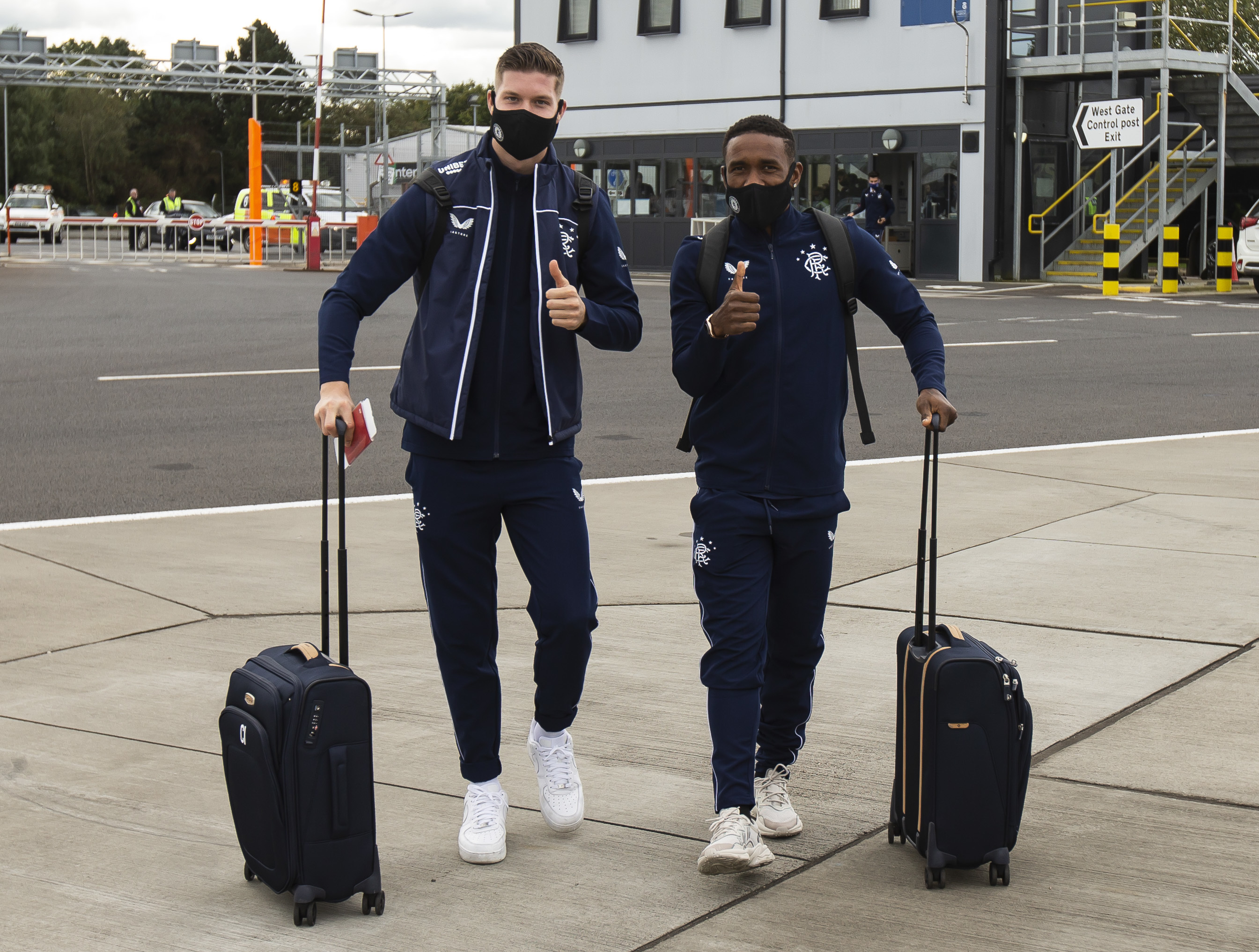 Rangers Partnership Takes Off At Glasgow Airport | Rangers Football Club