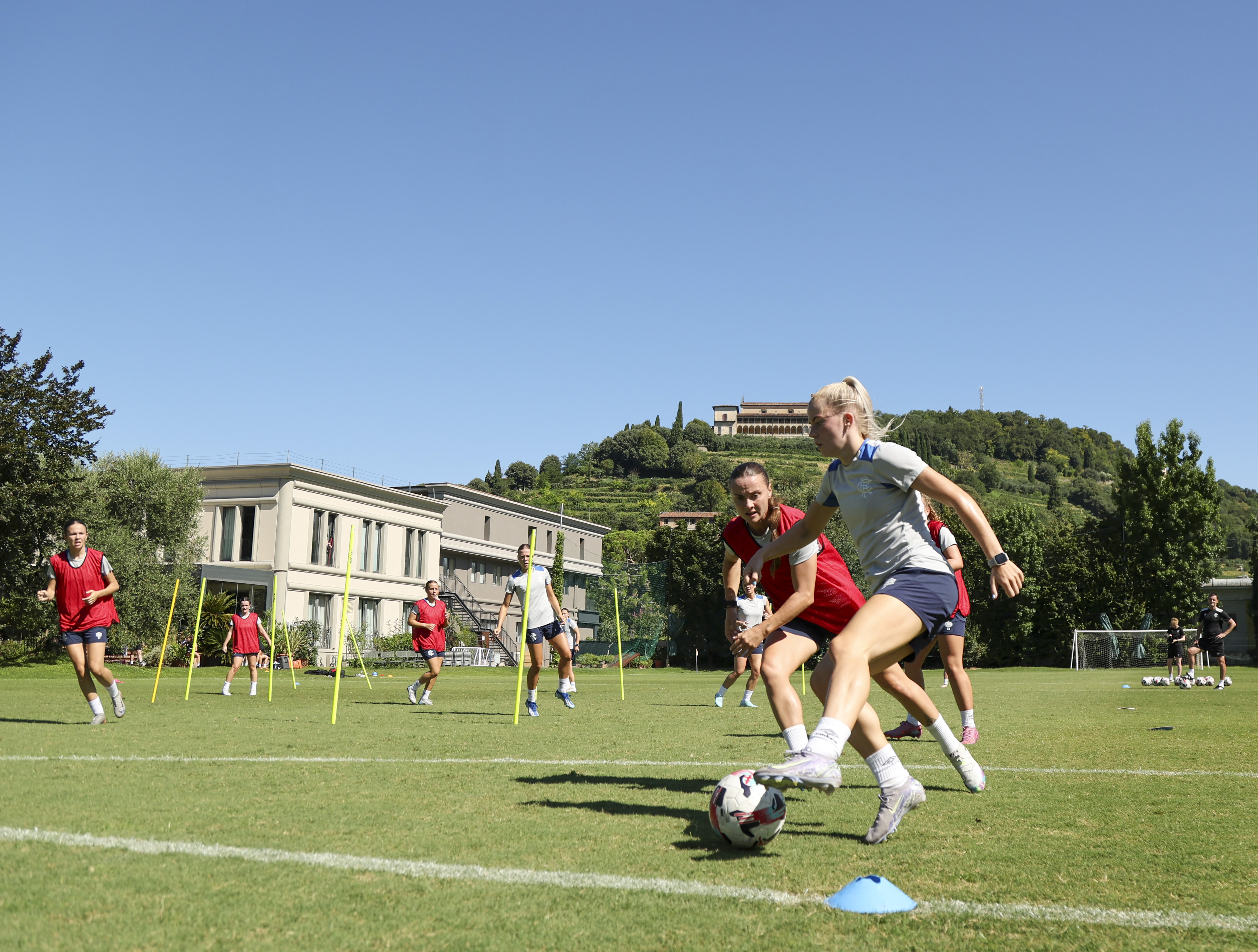 Gallery: The Gers Get To Work In The Italian Sun | Rangers Football Club