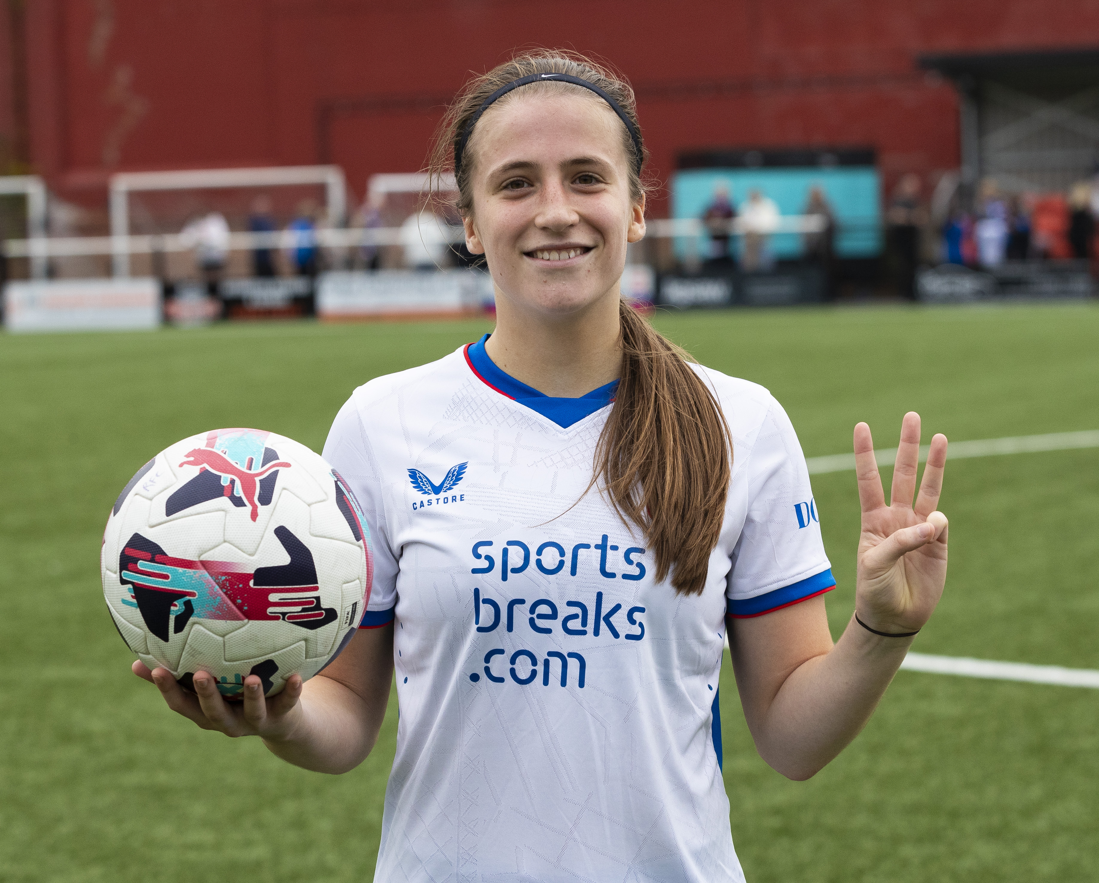 Laura Berry Delighted At Grabbing A Hattrick | Rangers Football Club