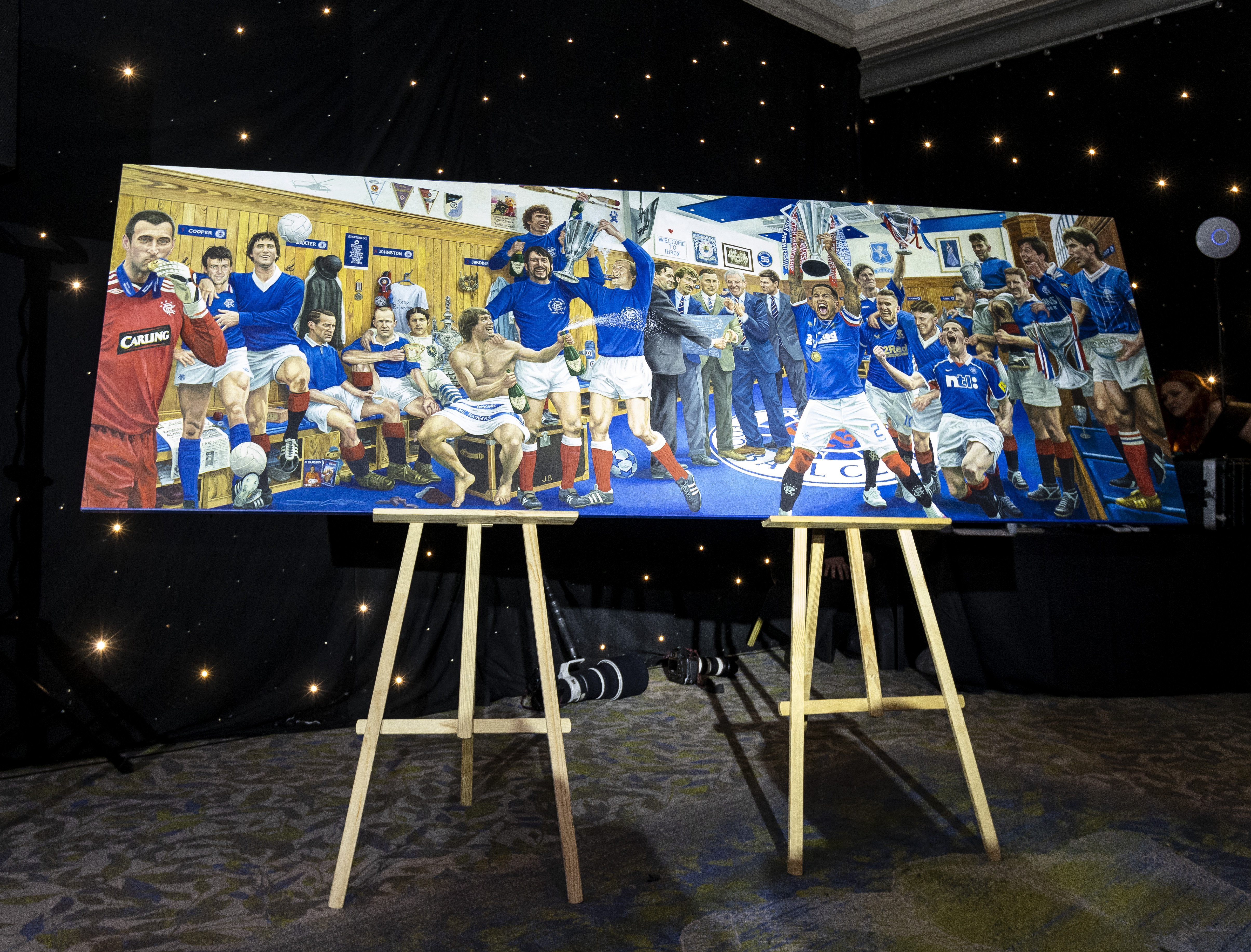 Dream Scene Painting Unveiled | Rangers Football Club
