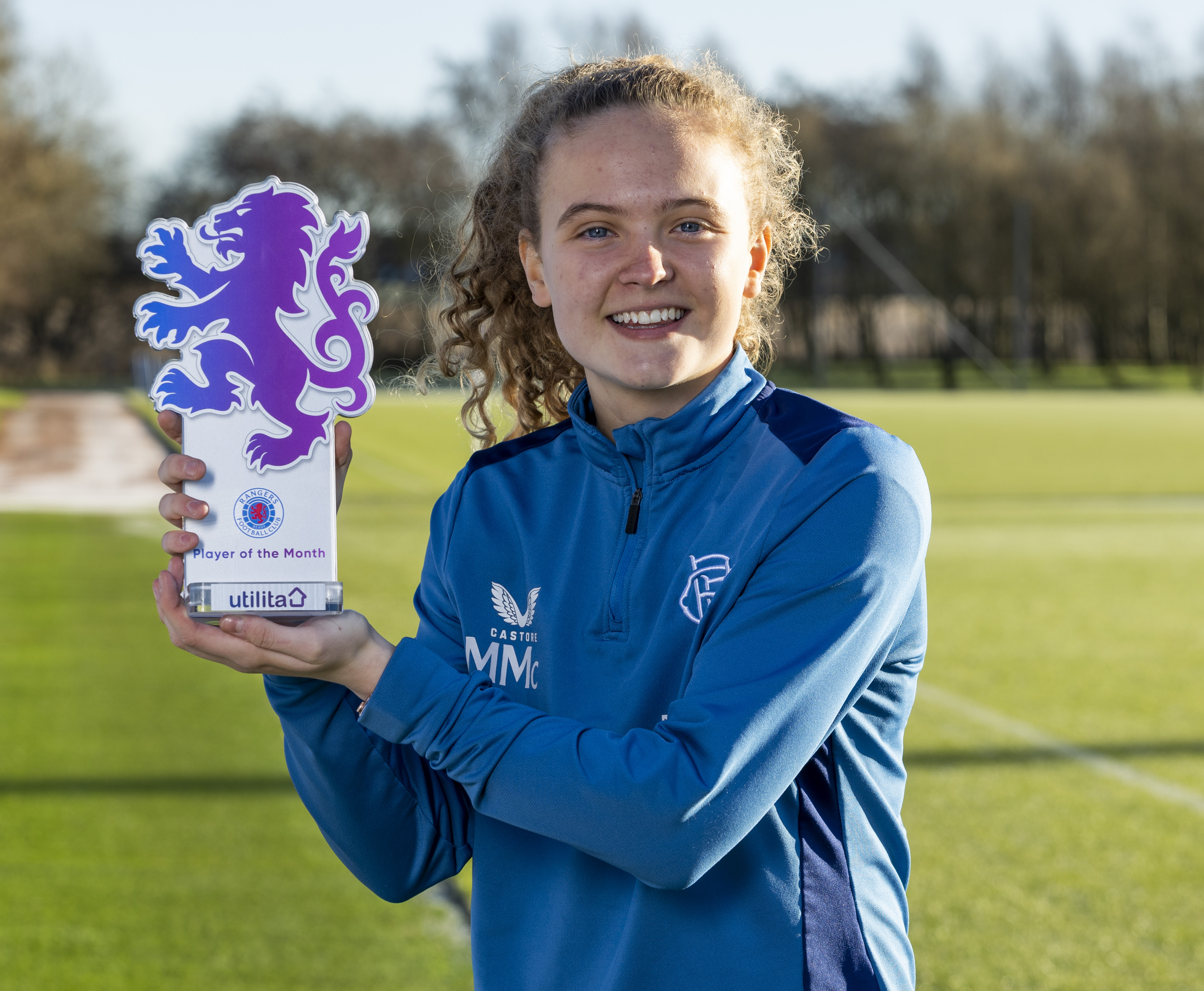 Mia McAulay Named Women's Player of the Month For December | Rangers ...