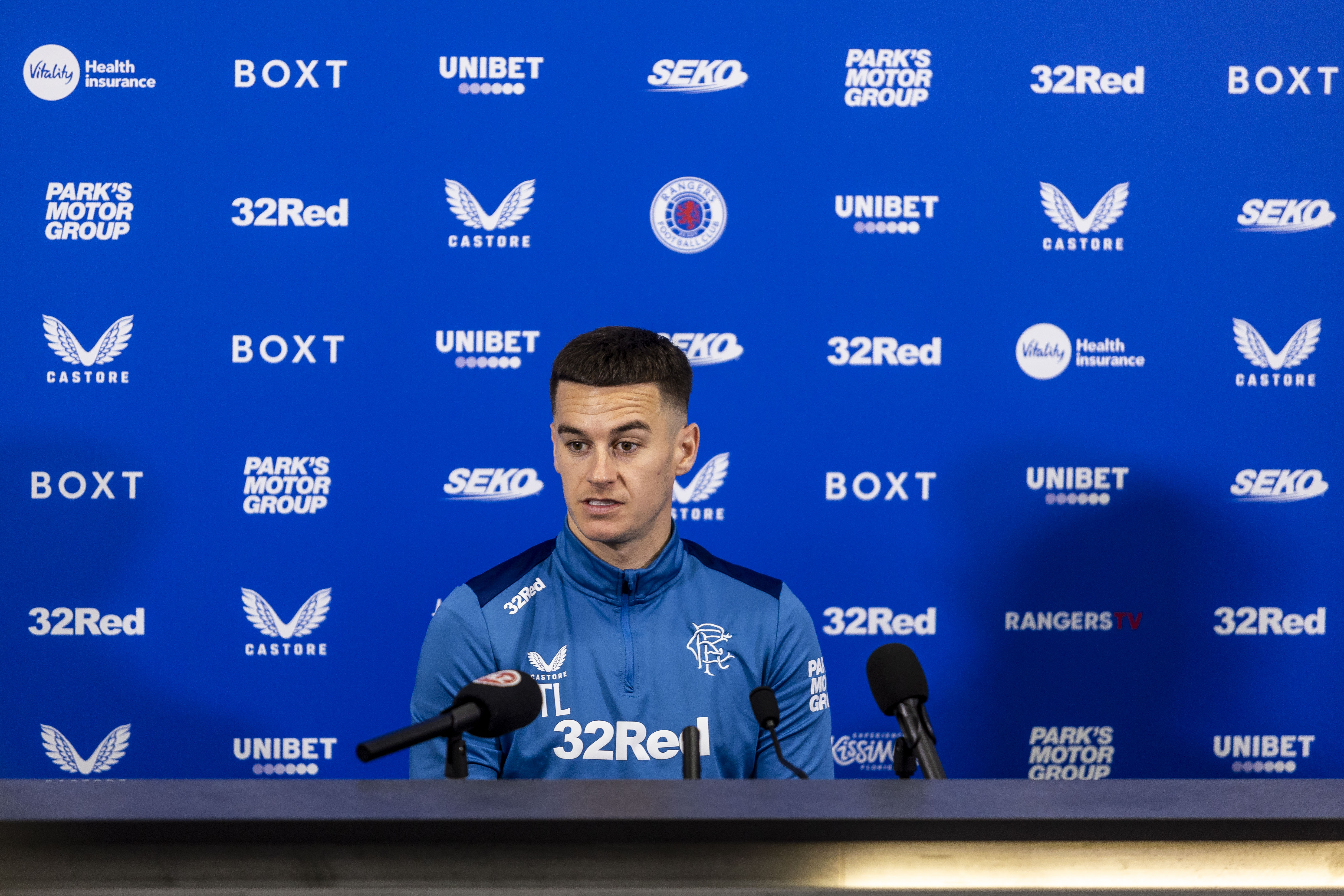 Lawrence Targets A Return To Full Fitness | Rangers Football Club
