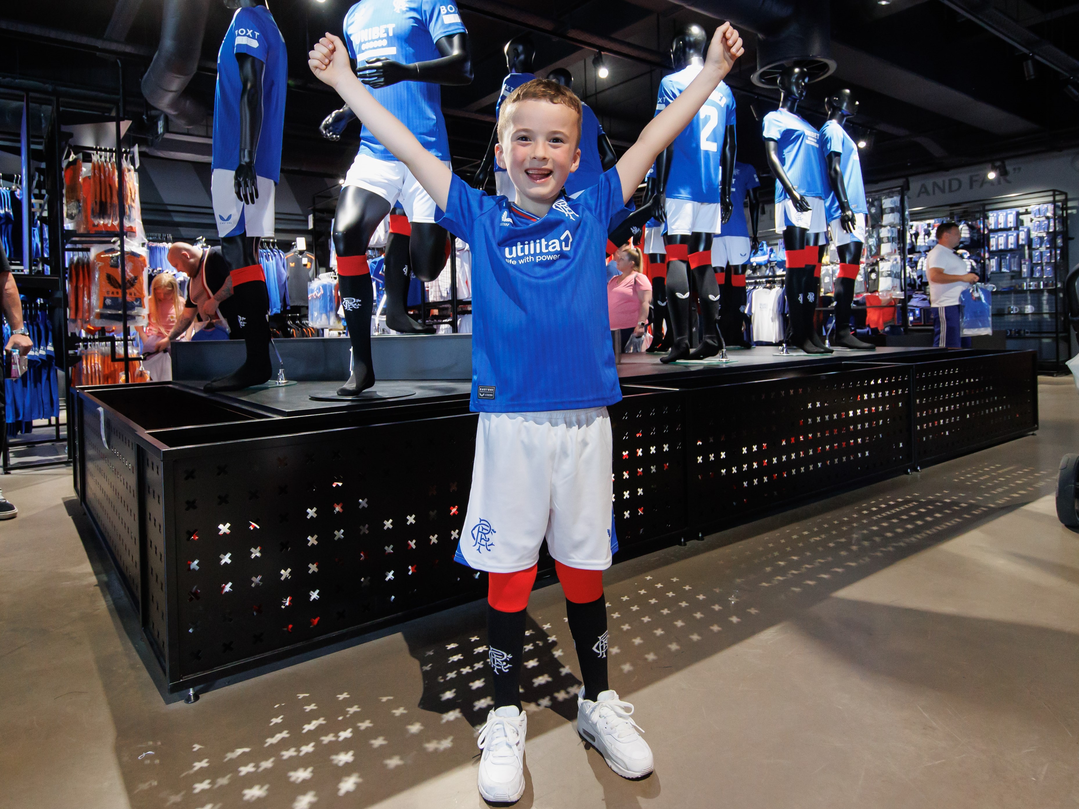 Gallery: Home Kit Launch at Edmiston House | Rangers Football Club