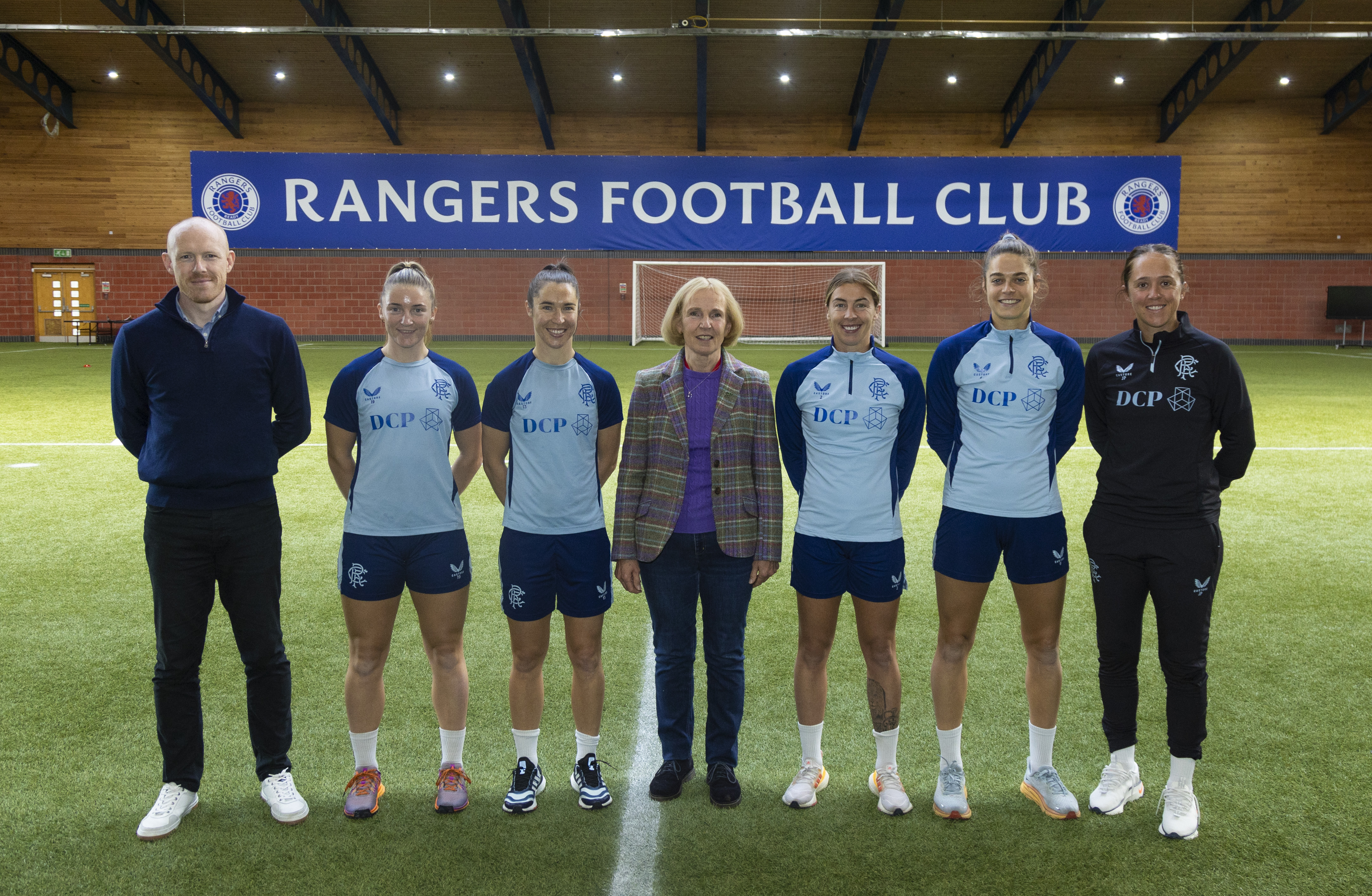 Gers Squad Receive Visit From Newly Elected MP Susan Murray | Rangers ...