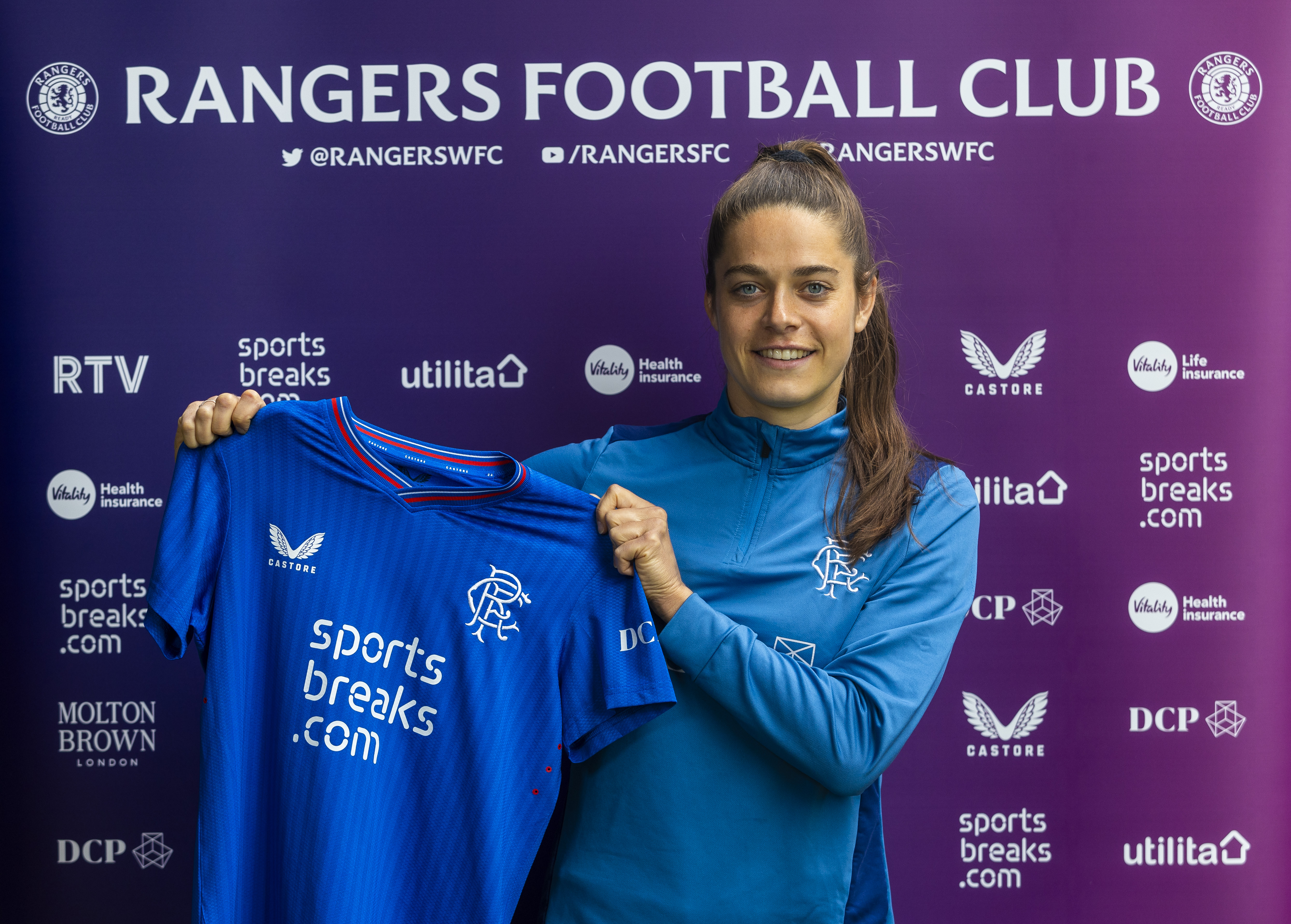 Tessel Middag Signs Contract Extension | Rangers Football Club