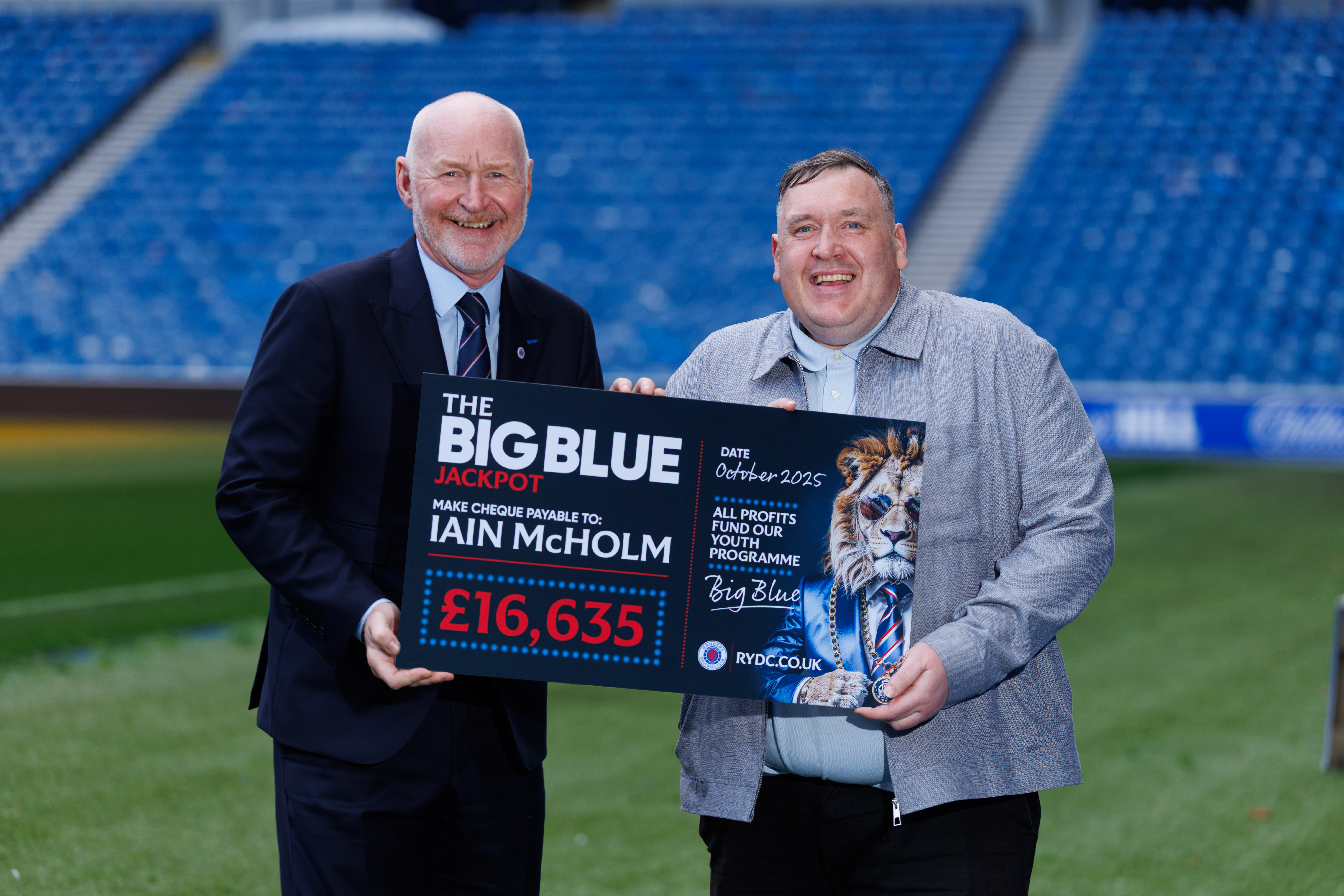 RYDC: Iain Hits The Big Blue Jackpot | Rangers Football Club