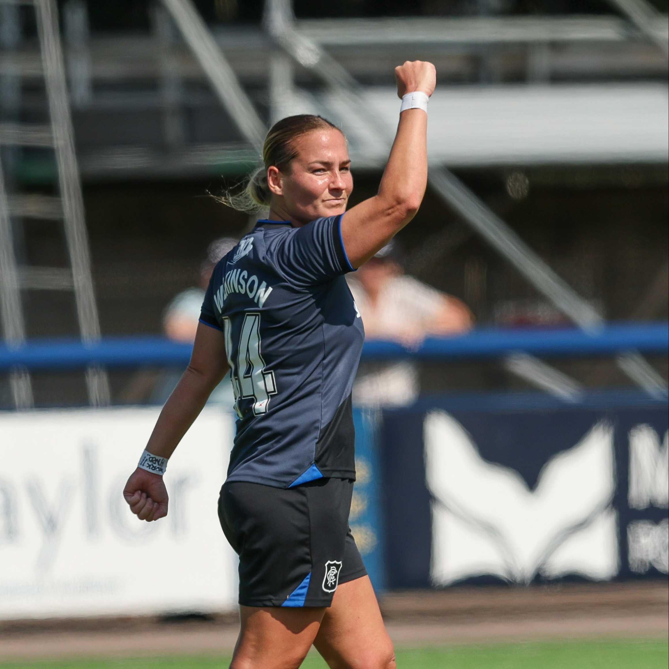 Katie Wilkinson Happy With Three Points And Hat-Trick | Rangers ...