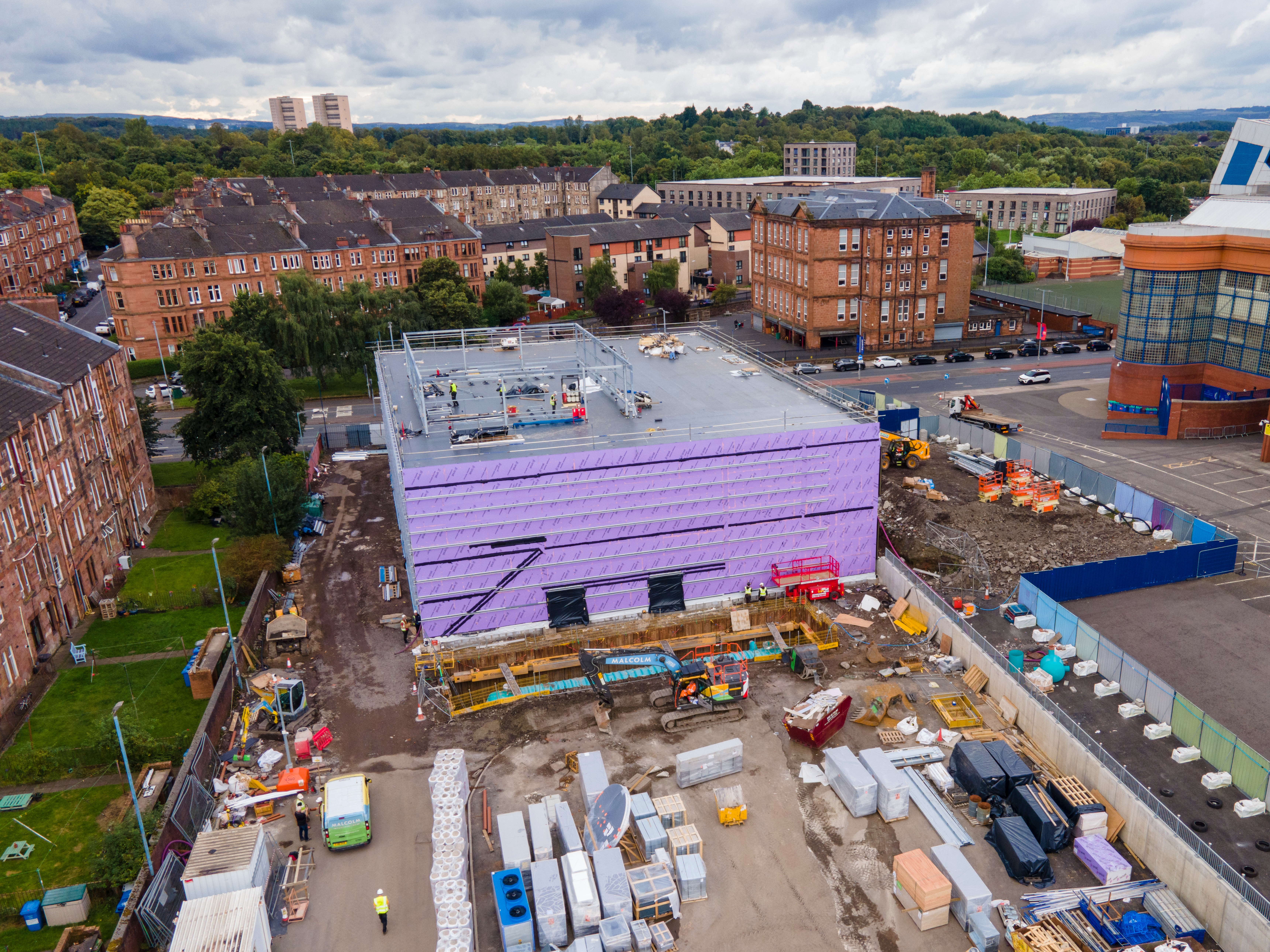 New Edmiston House Work Continues | Rangers Football Club
