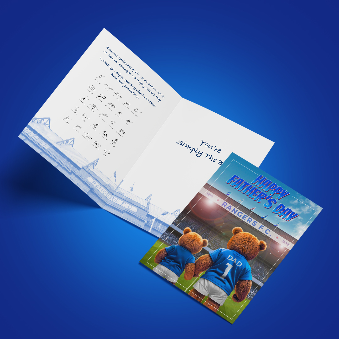 Foundation Father’s Day Cards And Gifts On Sale Now | Rangers Football Club