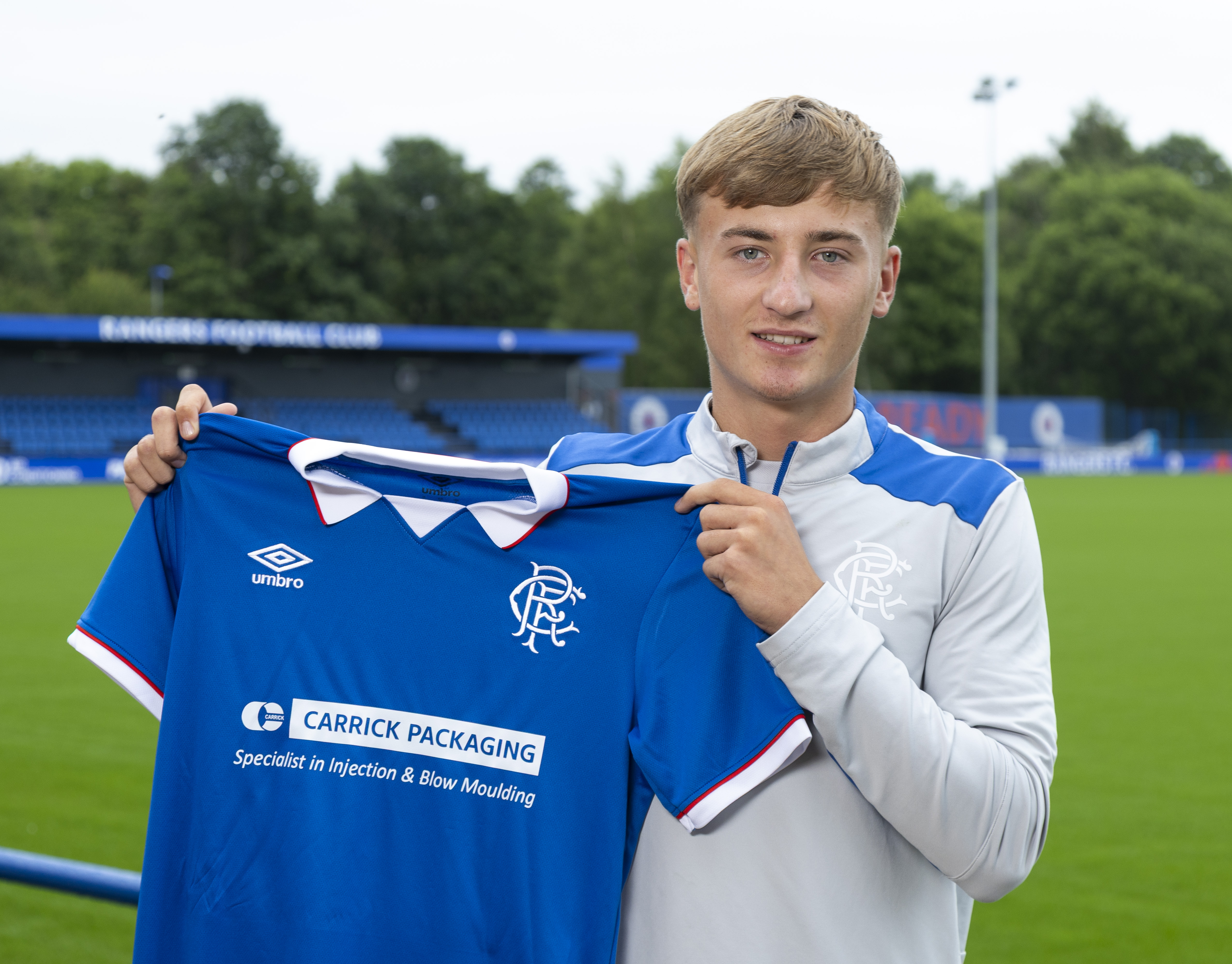 Calum Adamson Signs Contract Extension | Rangers Football Club