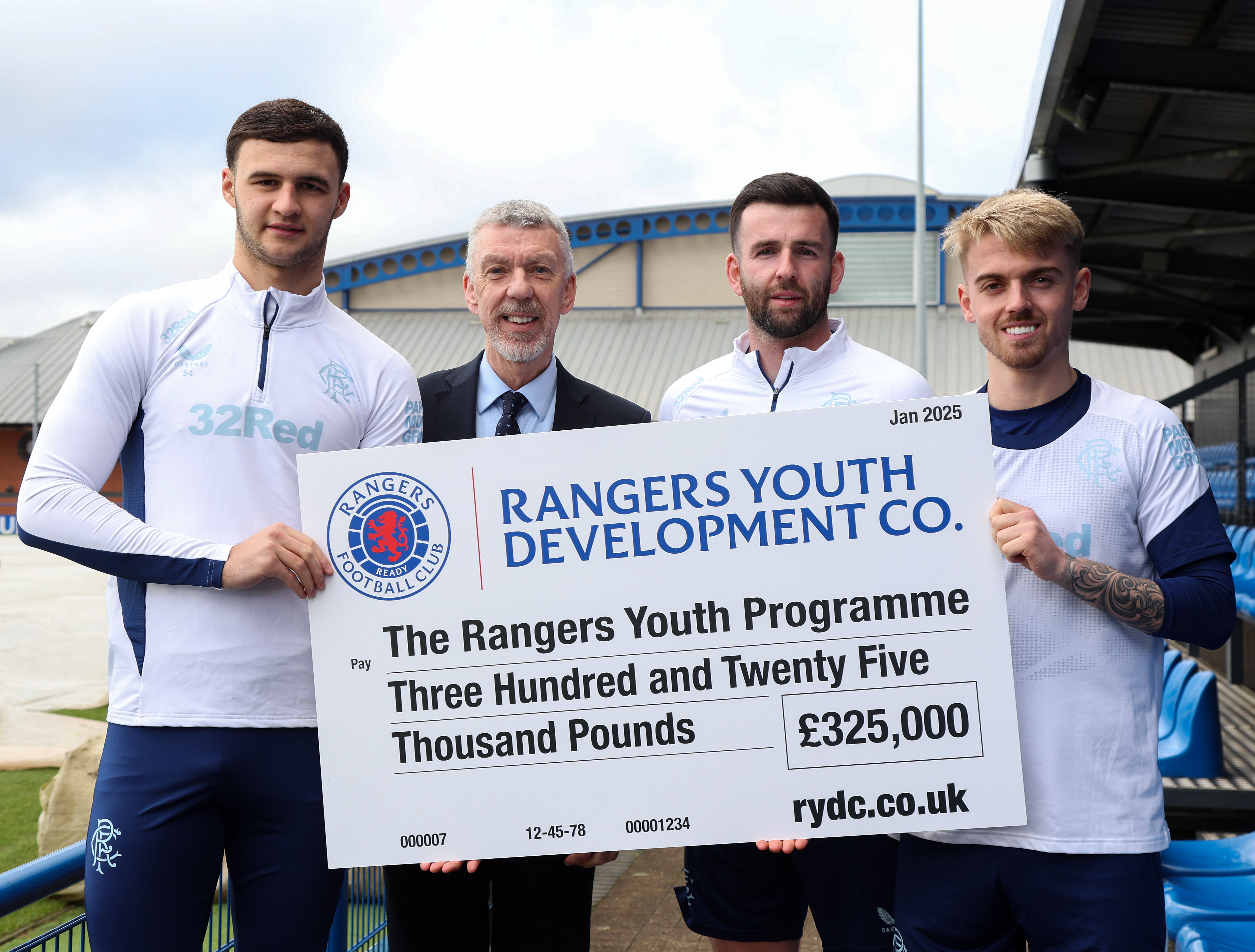 RYDC Donates Another £325,000 To The Rangers Academy | Rangers Football ...
