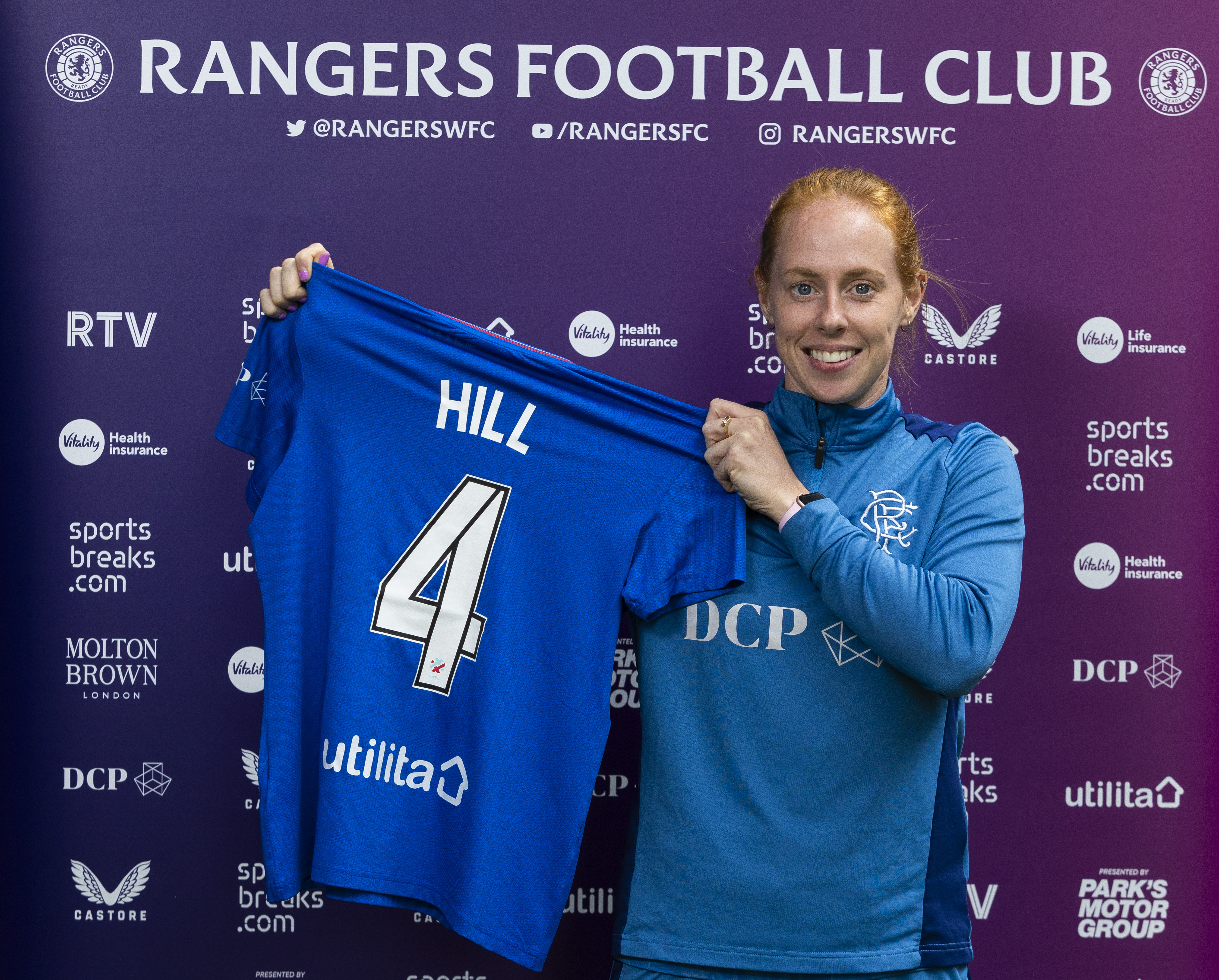 Kathryn Hill Signs Contract Extension | Rangers Football Club