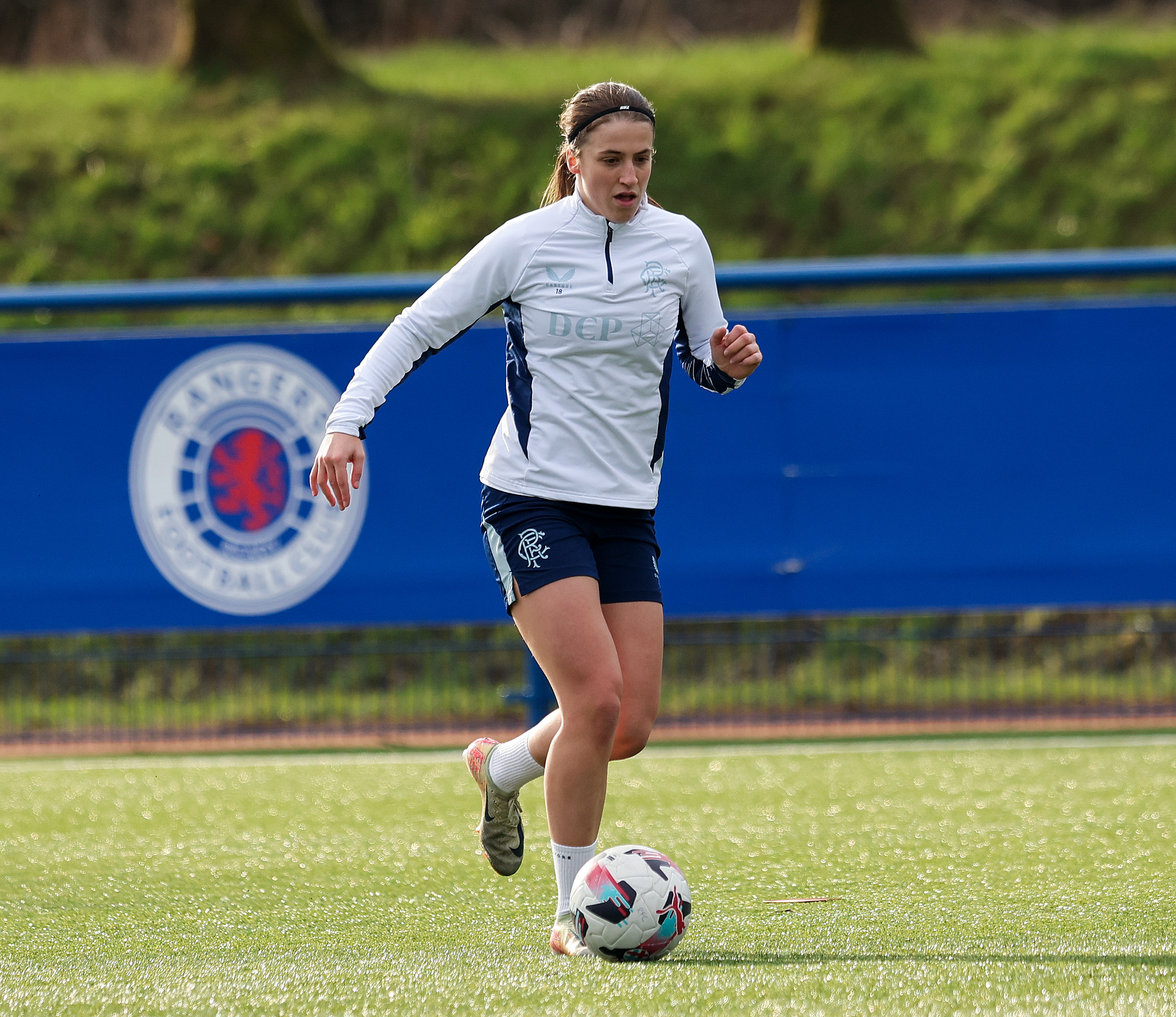 Laura Berry Relishing The Challenge | Rangers Football Club