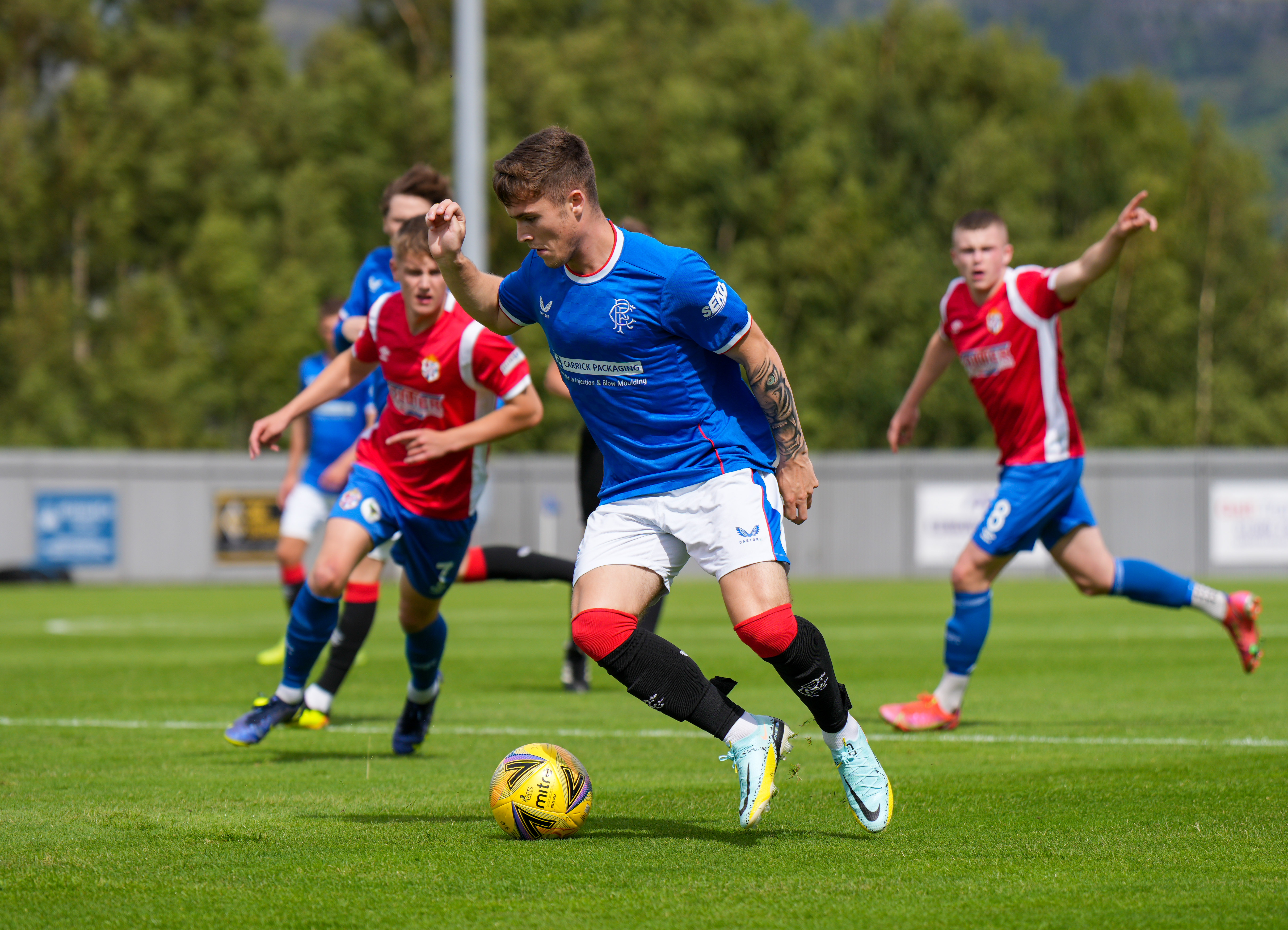 Gallery: Rangers B Against Cowdenbeath At Dumbarton | Rangers Football Club