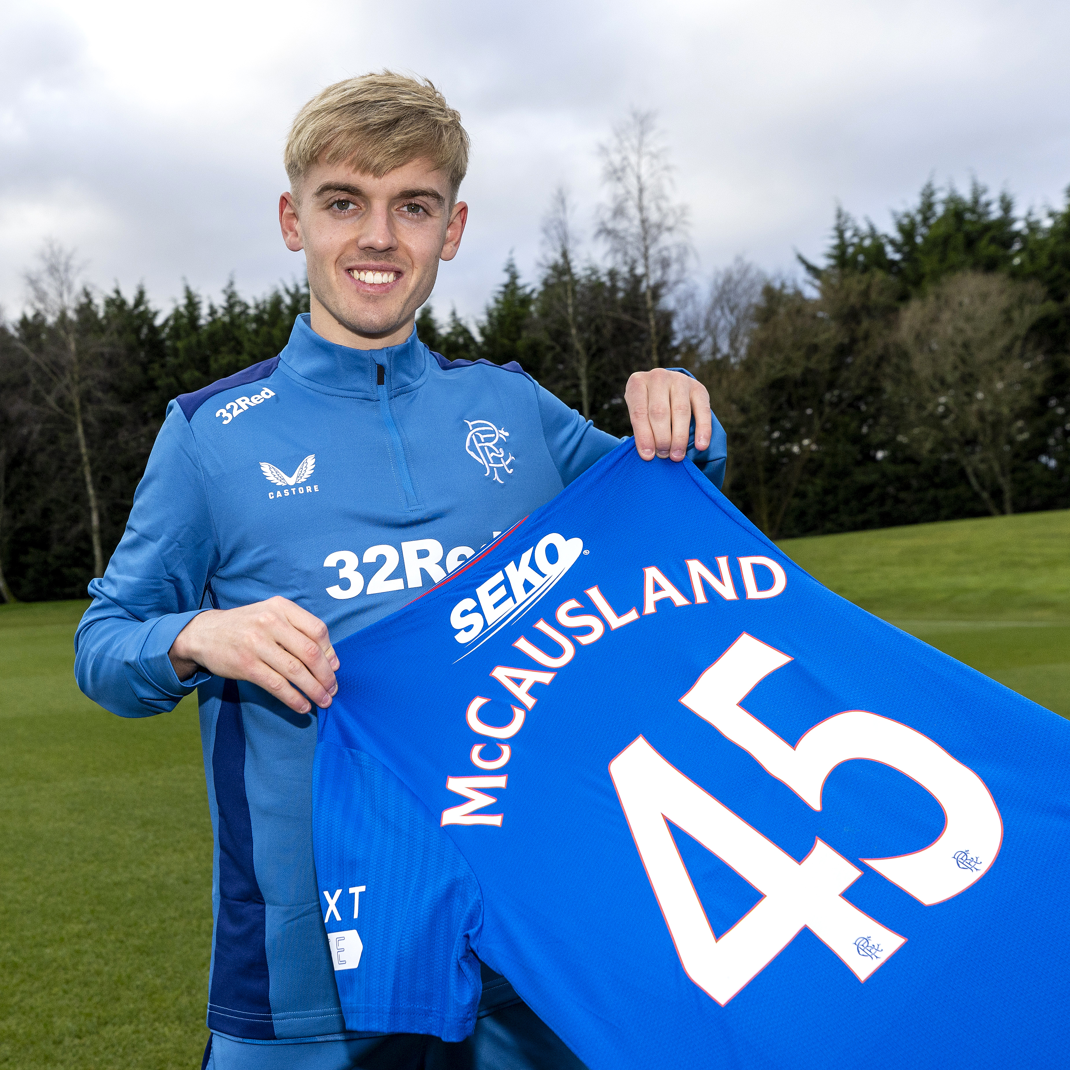 McCausland Delighted to Commit Future to Rangers | Rangers Football Club