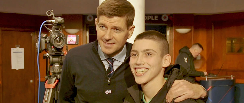 Joshua’s Day As A Journalist | Rangers Football Club