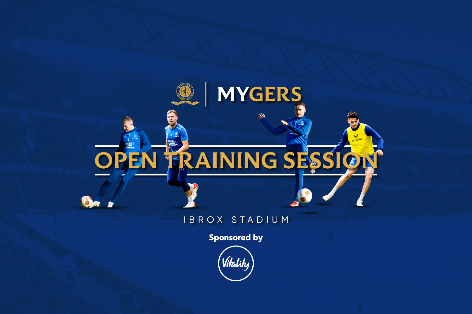 MyGers Open Training Tickets Now Available | Rangers Football Club