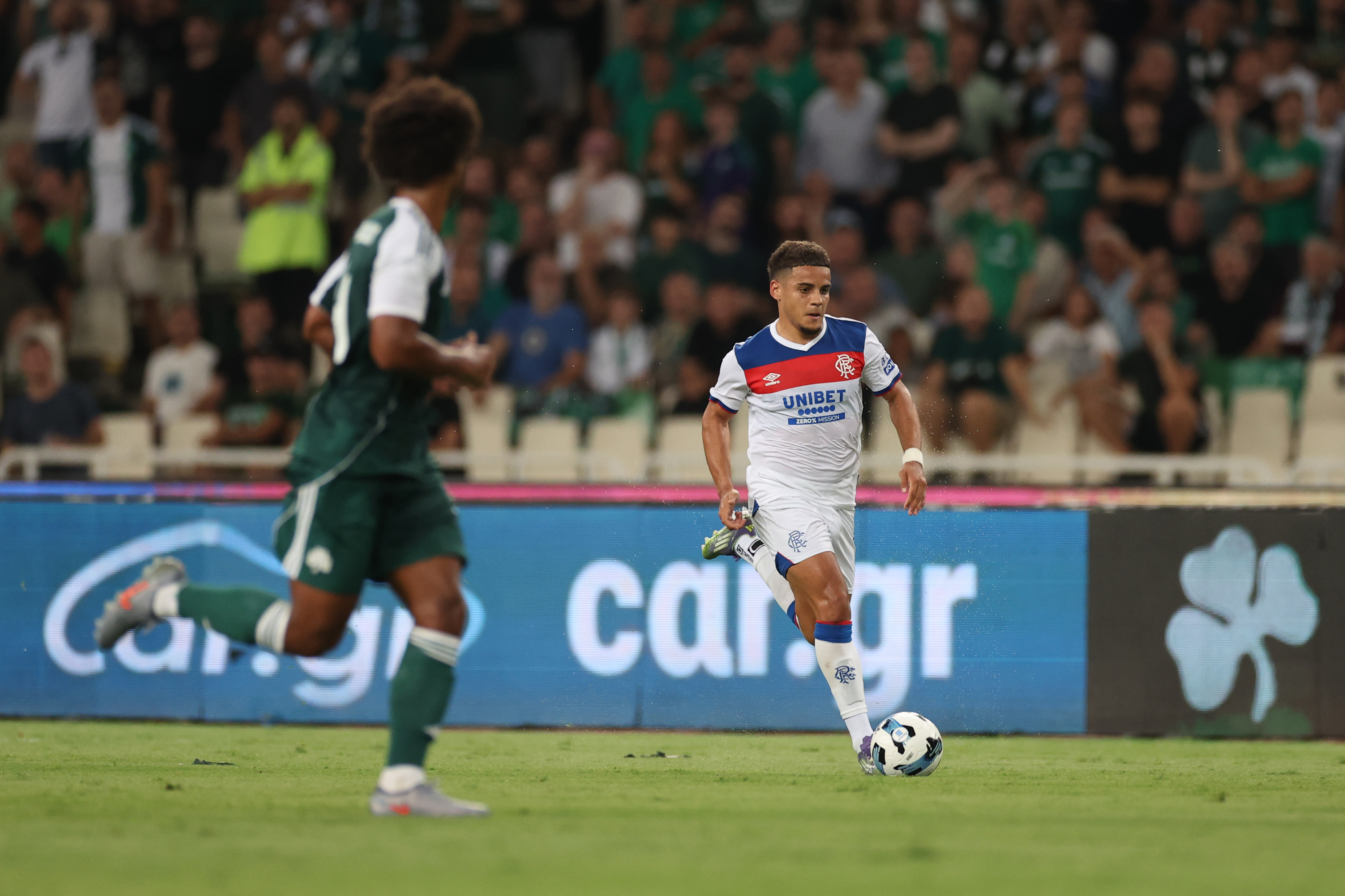 Max Aarons Delighted To Stand Up To First European Test | Rangers ...