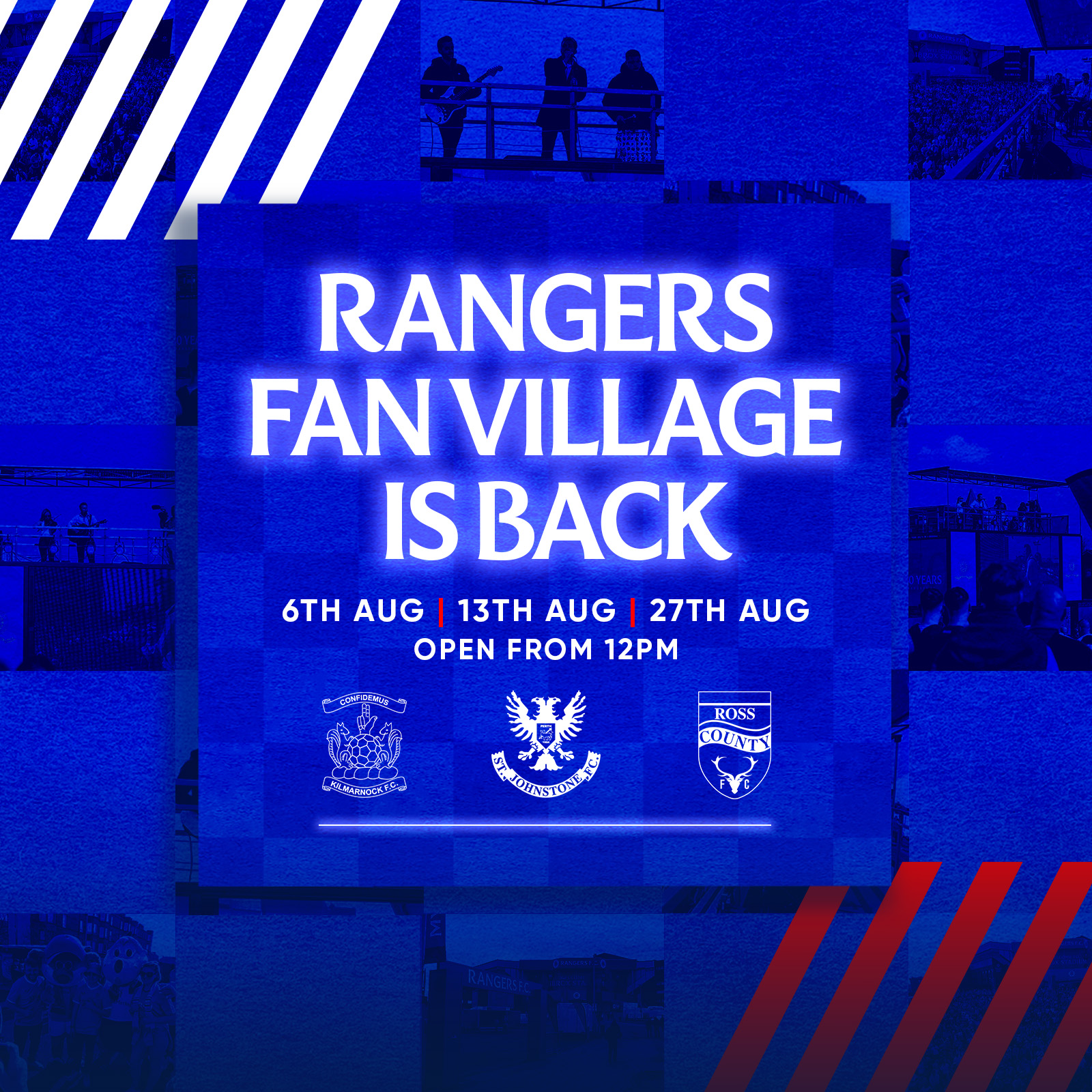 The Rangers Fan Village Is Back! | Rangers Football Club