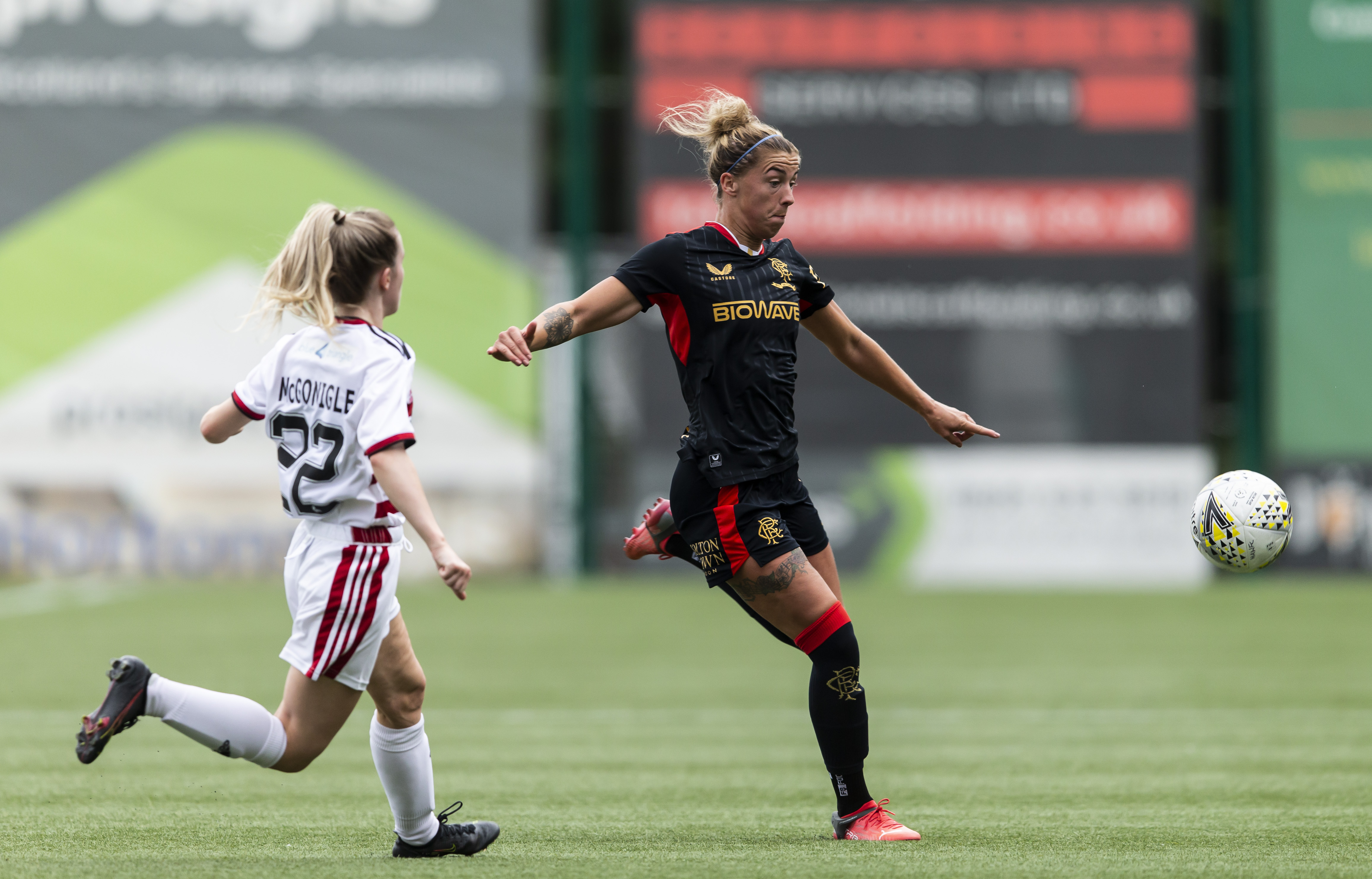 Nicola Docherty Hopes To See Fans Again On Wednesday | Rangers Football ...