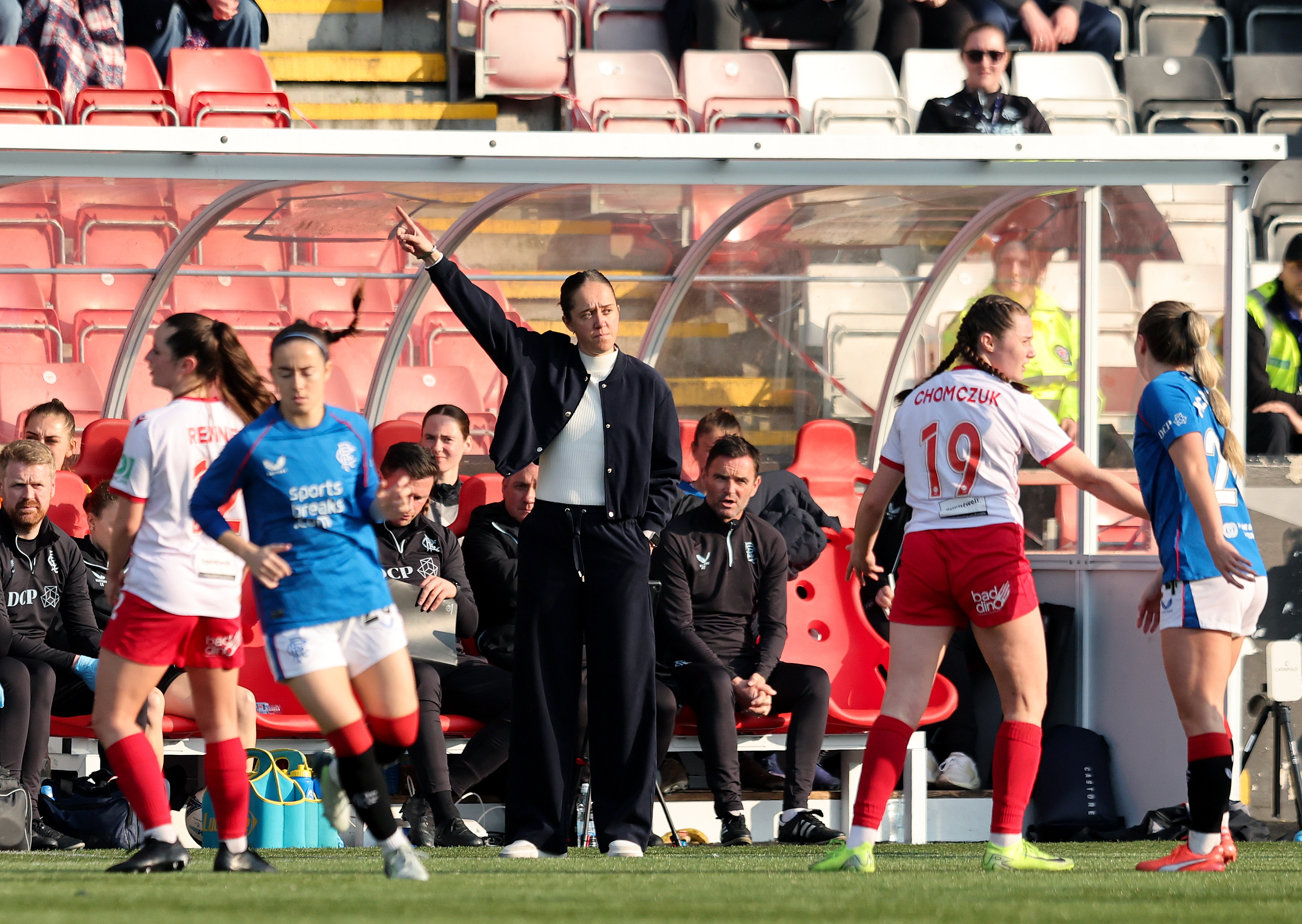 Jo Potter Praises Camille Lafaix Impact | Rangers Football Club