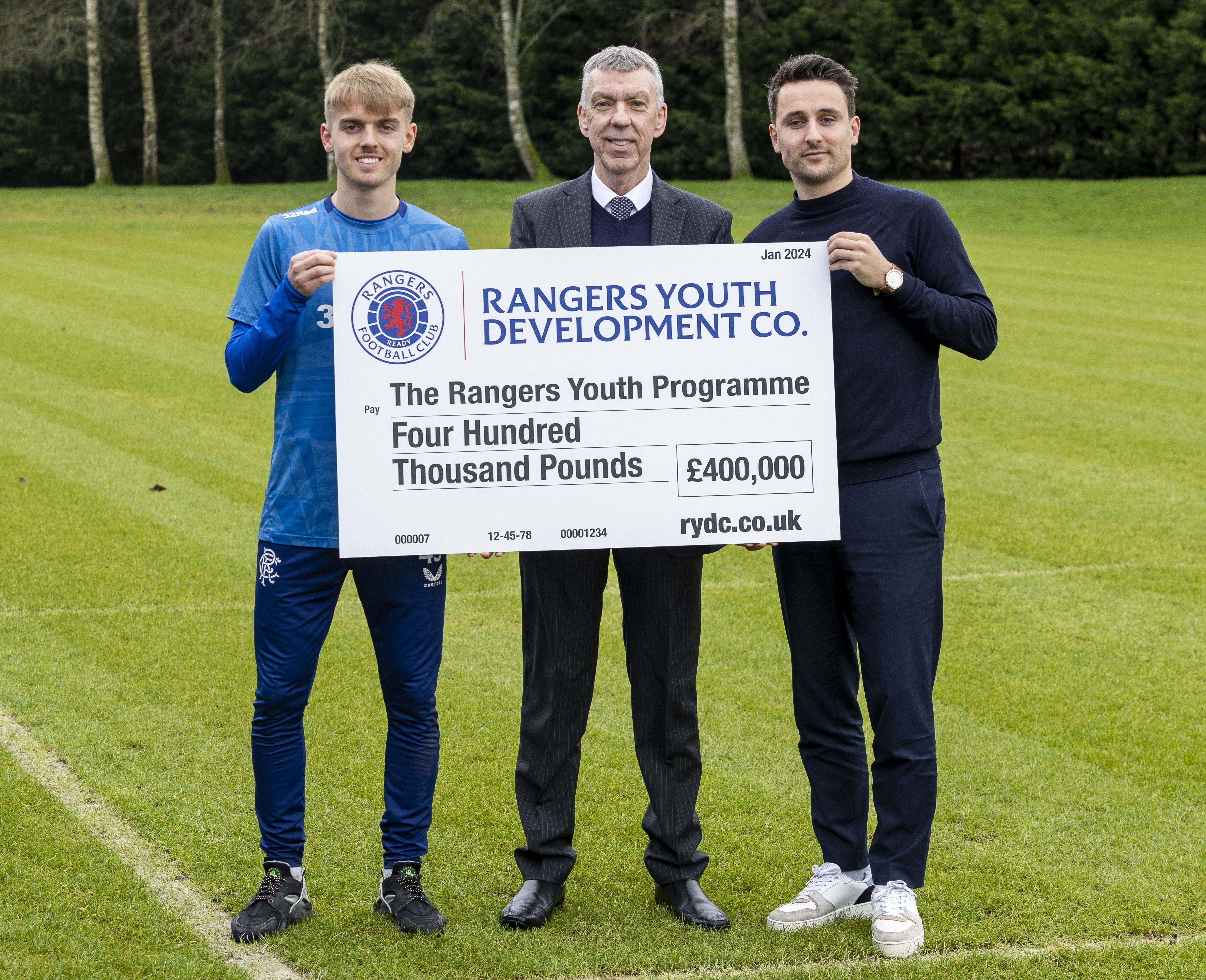 RYDC Donates Another £400,000 To Rangers Academy | Rangers Football Club