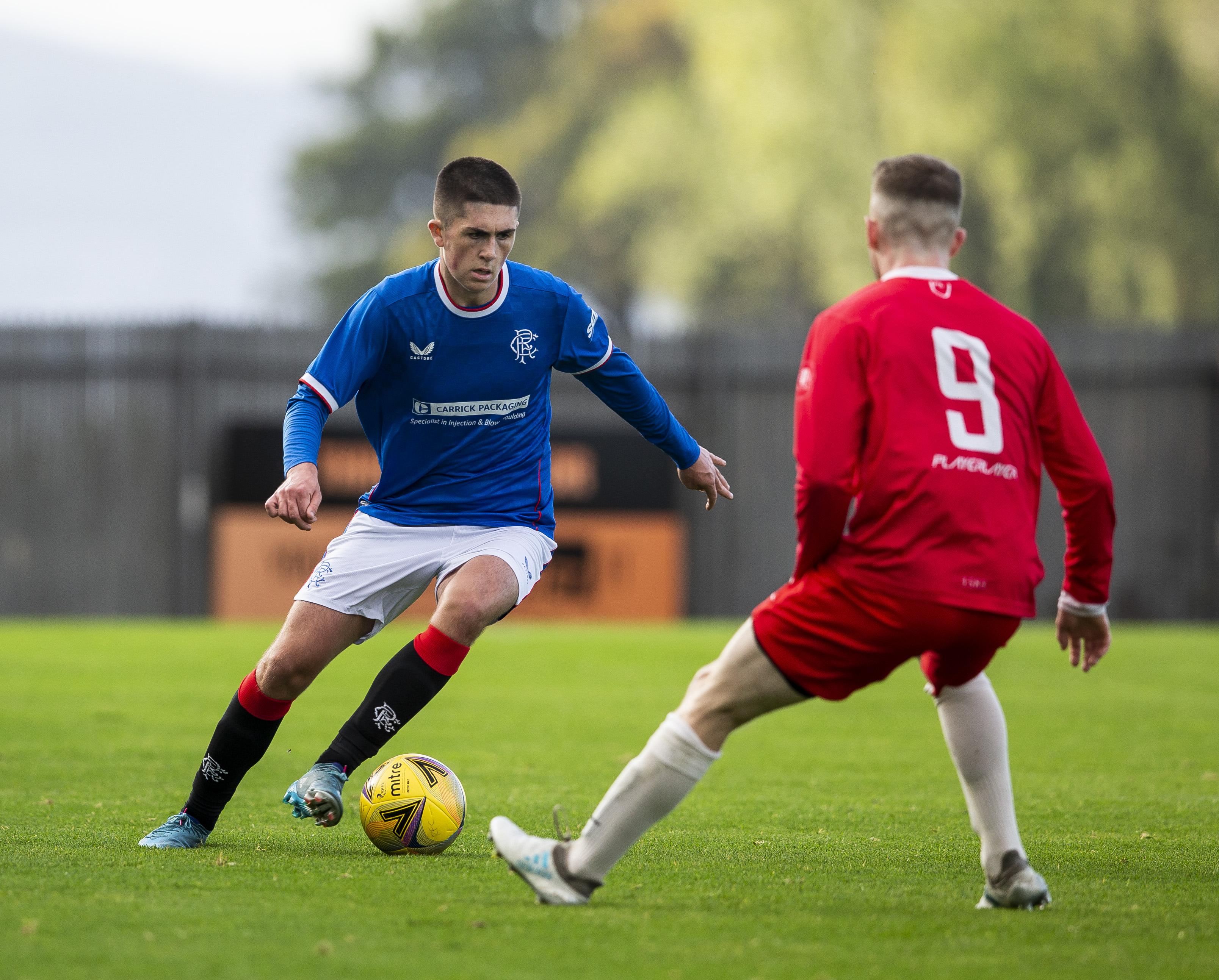 Rice: Relishing The Step Up | Rangers Football Club