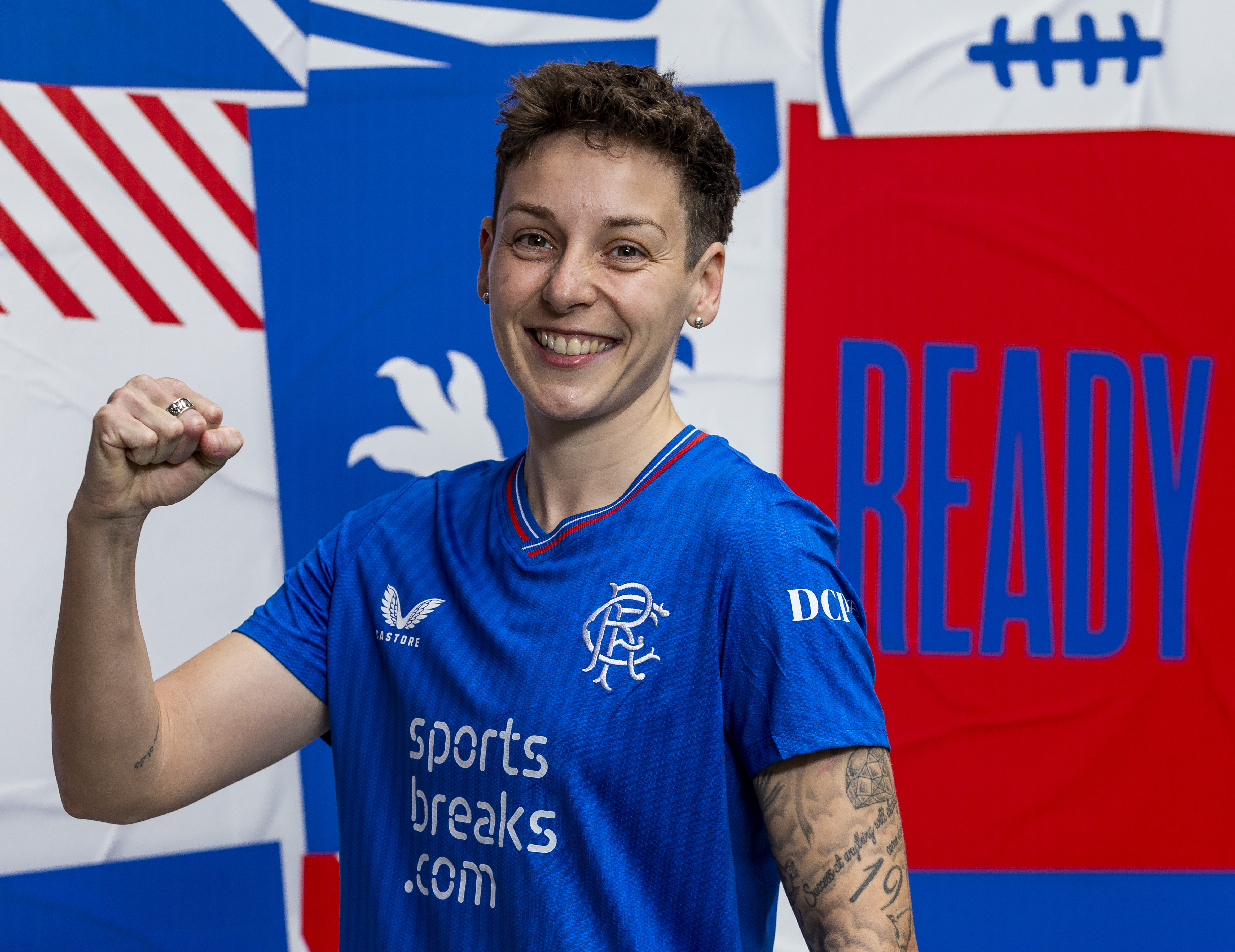 Sarah Ewens Can't Wait to Get Going | Rangers Football Club