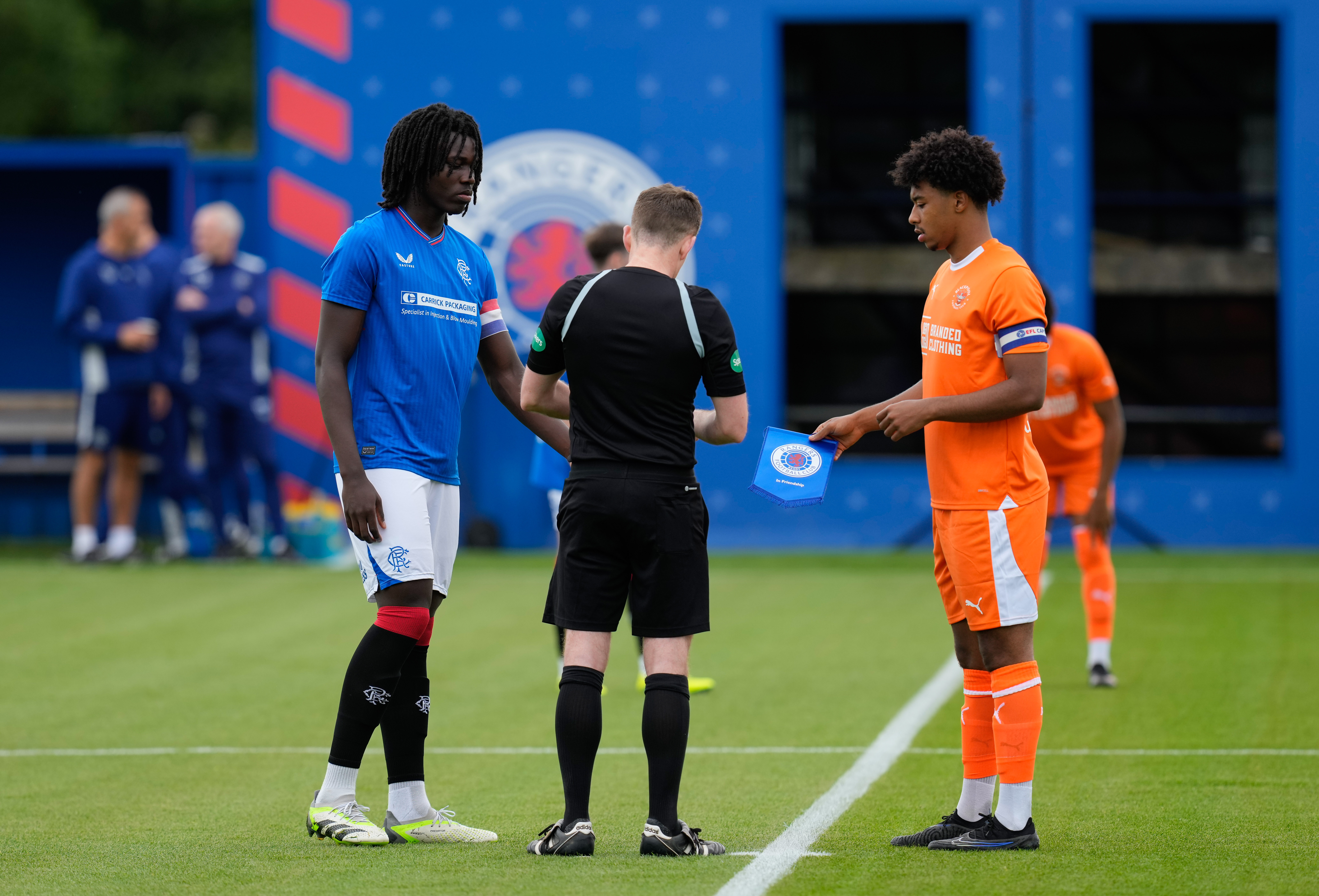 Video: Gers B Against Blackpool Reaction | Rangers Football Club