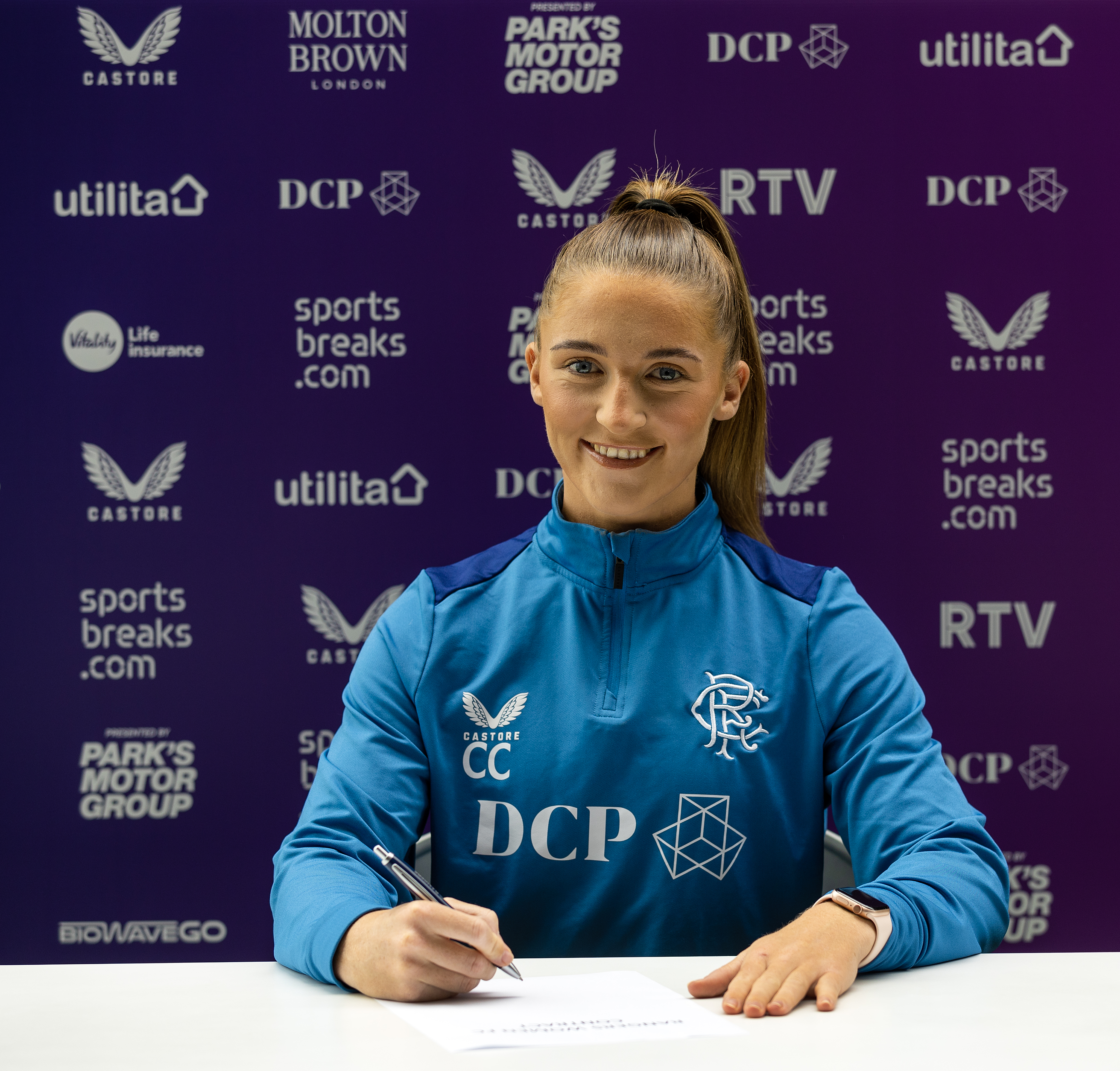Chelsea Cornet Signs Contract Extension | Rangers Football Club