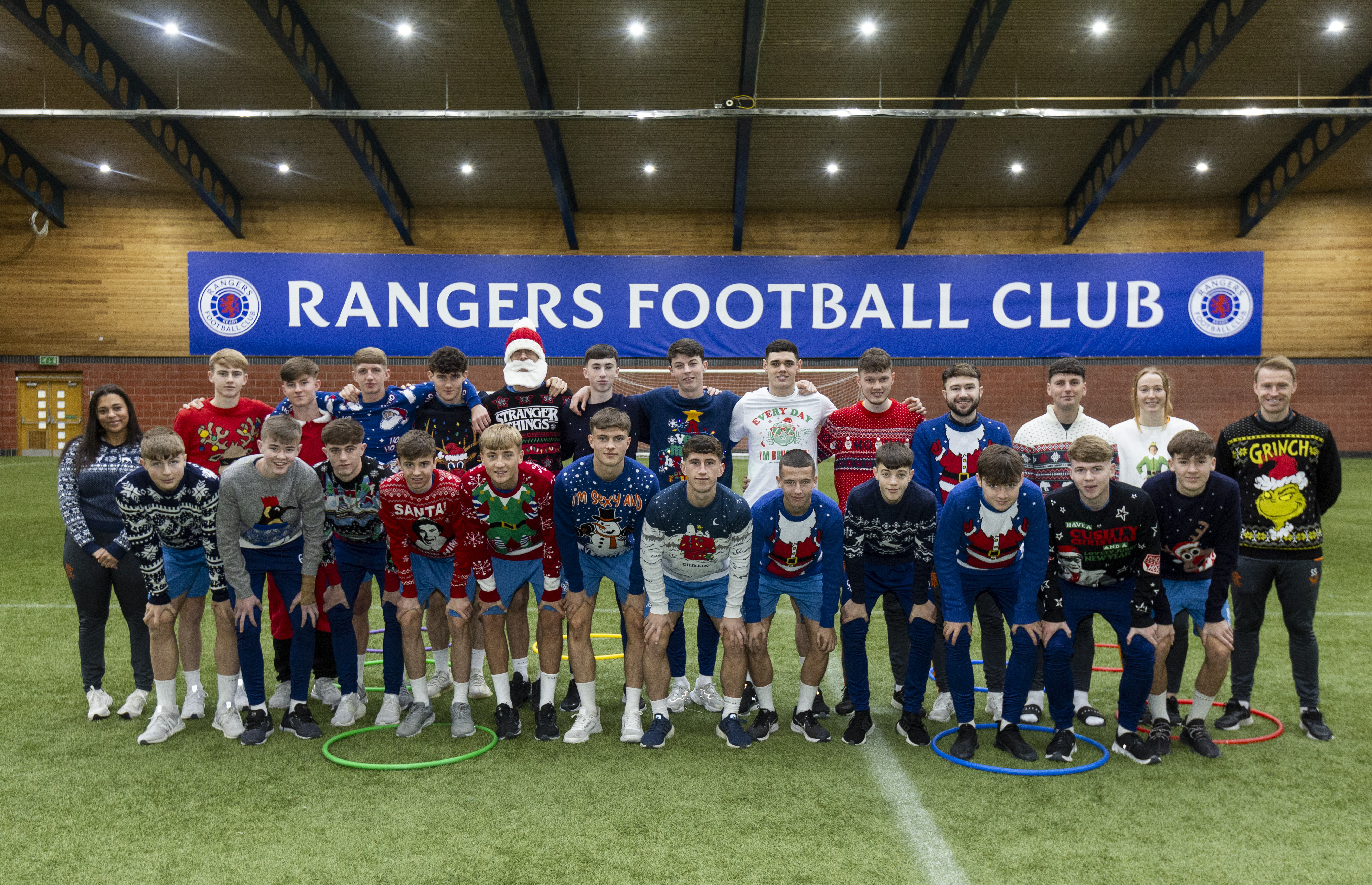 Gallery: Academy Christmas Jumper Training | Rangers Football Club