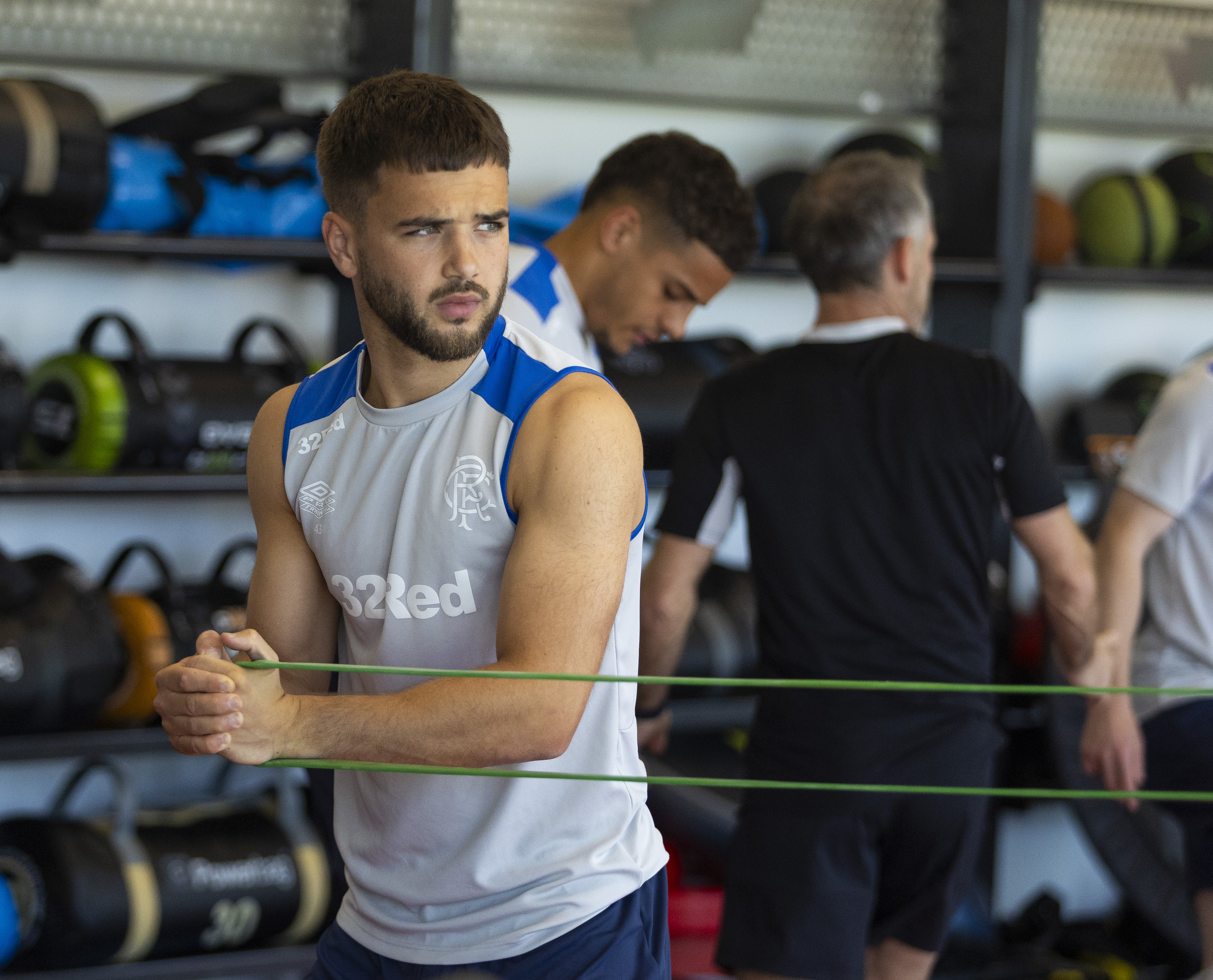 Video: Training Ground In Full - Gym Work and Fine Finishing | Rangers ...
