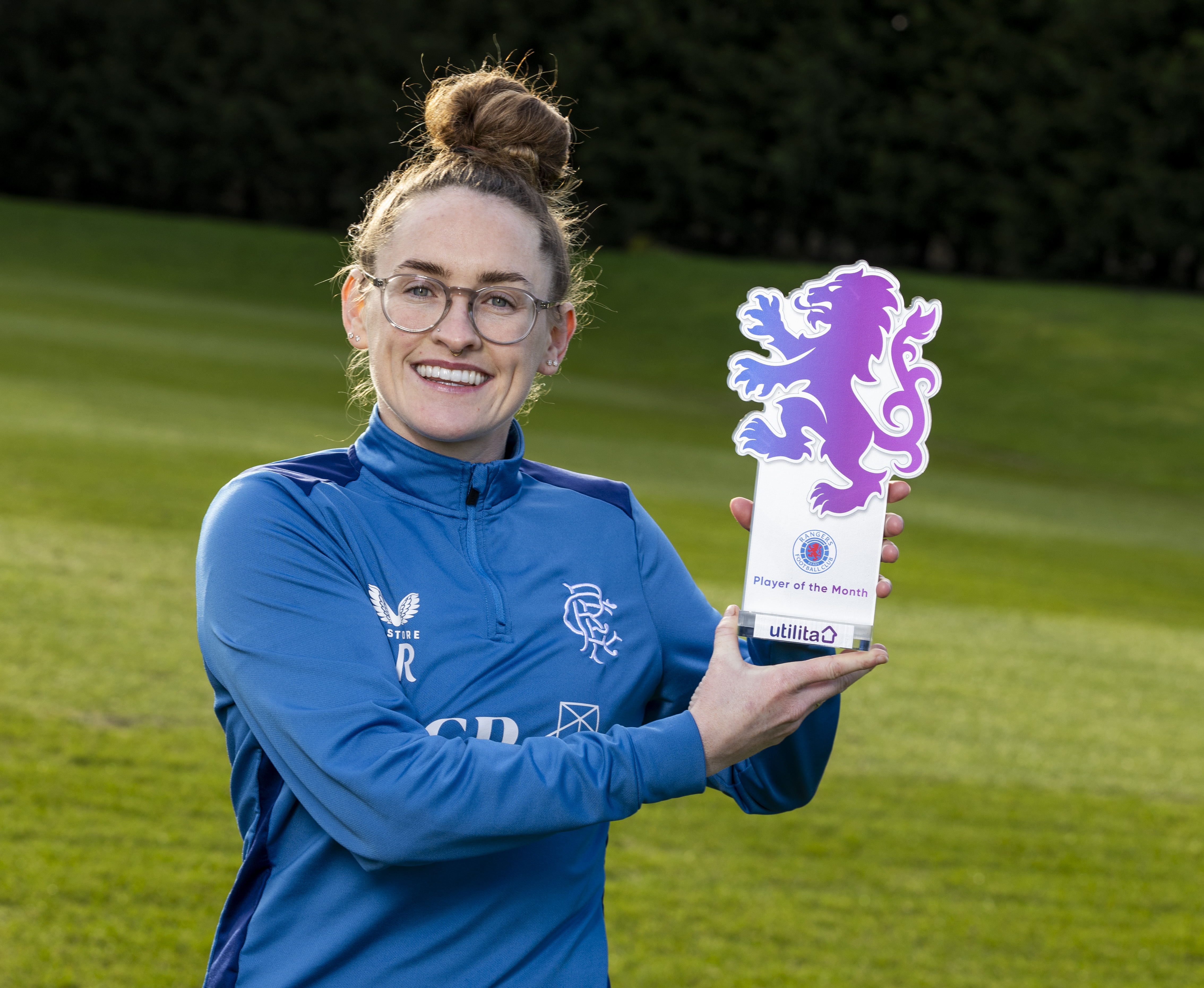 Rachel Rowe Named Utilita Player of the Month | Rangers Football Club