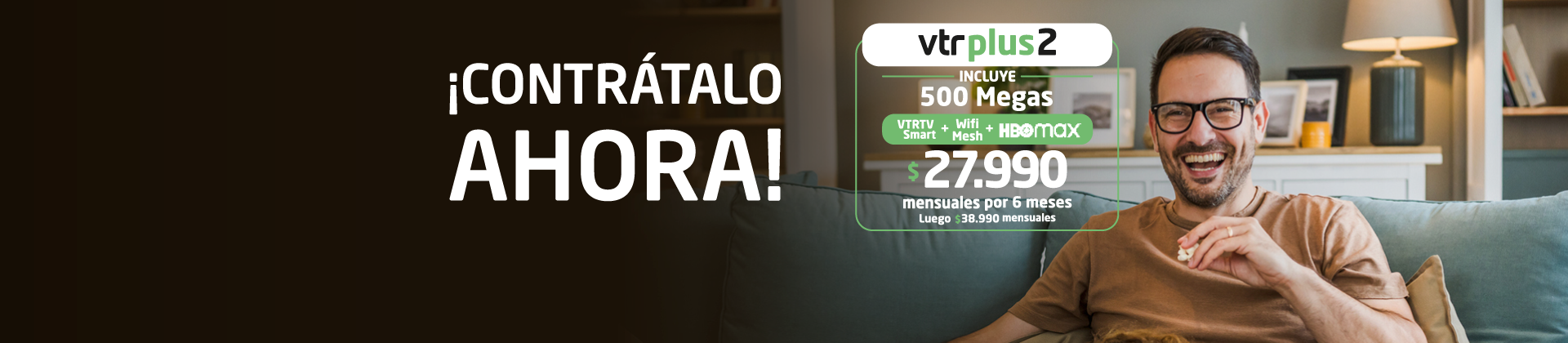 Internet, Planes Hogar, Portabilidad y Equipos | VTR