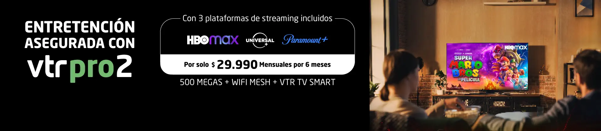 Internet, Planes Hogar, Portabilidad y Equipos | VTR