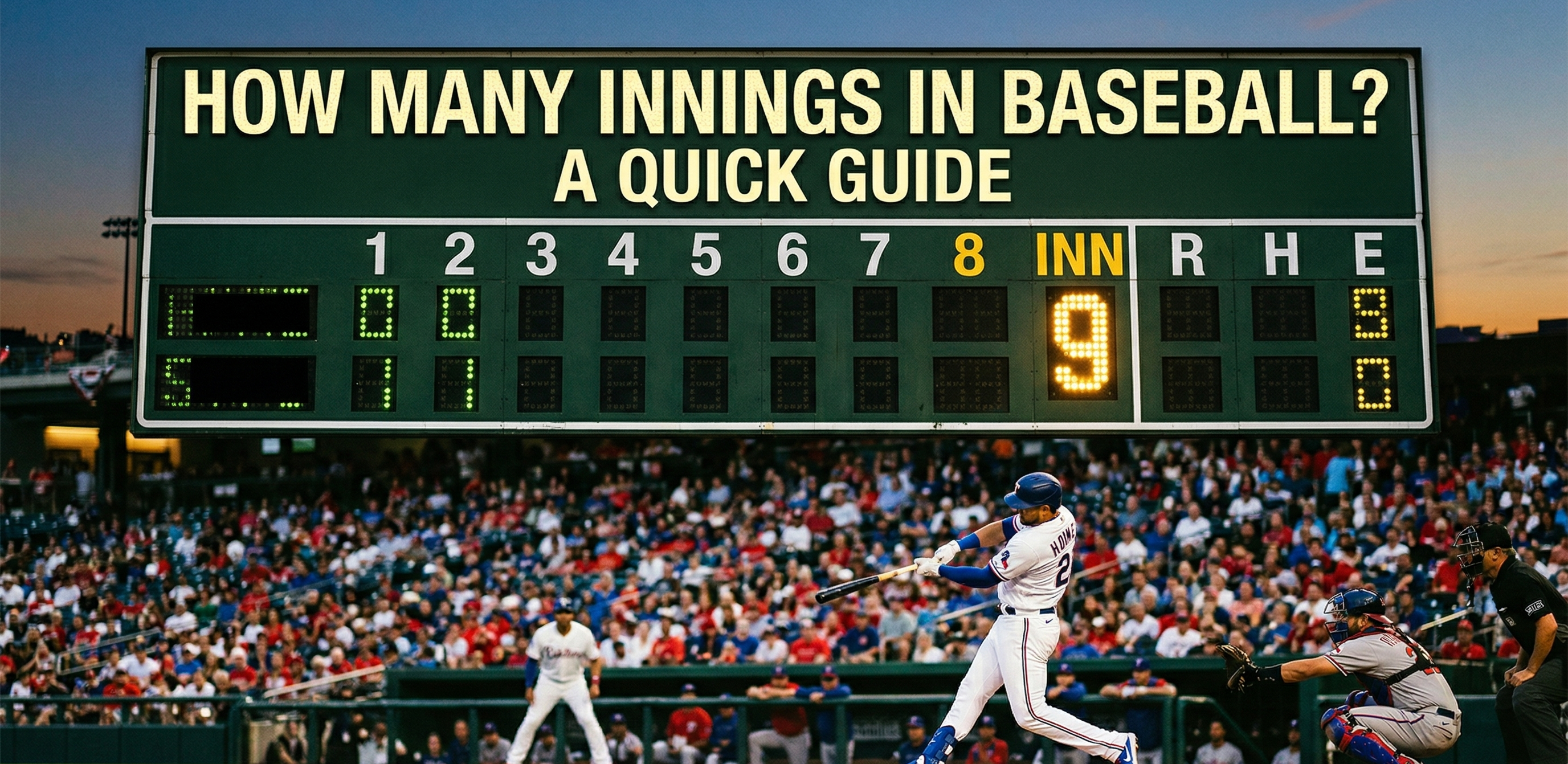 How Many Innings in Baseball? | Up in The Rafters