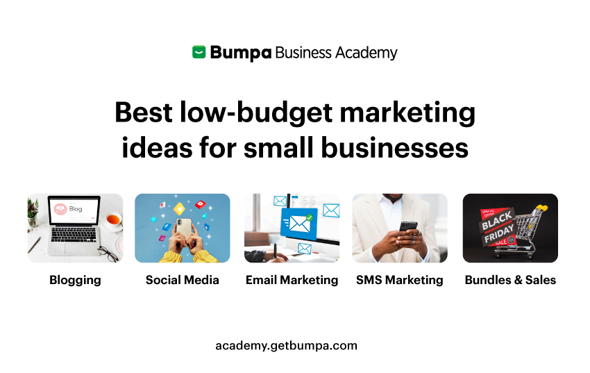 Low Budget(Cheap) Marketing Ideas for Small Businesses | Bumpa Business Academy