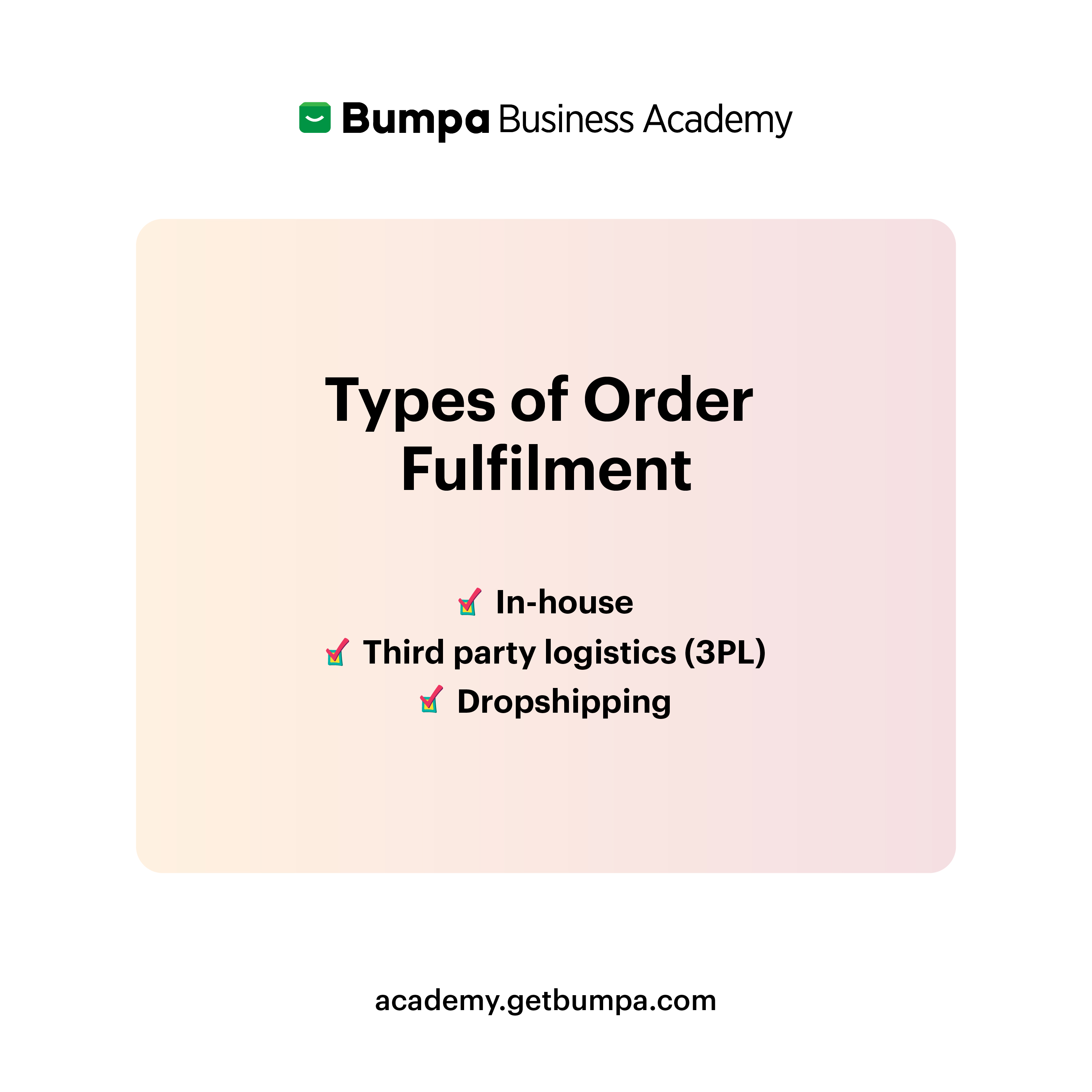 Your Guide to E-commerce Order Fulfillment and Logistics | Bumpa ...