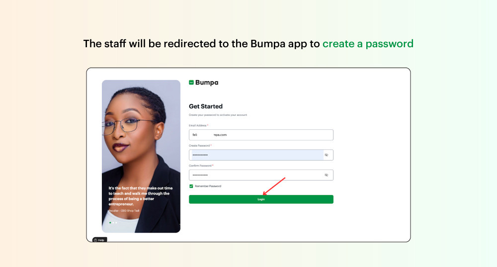 Bumpa App Guide - Managing Staff | Bumpa Business Academy