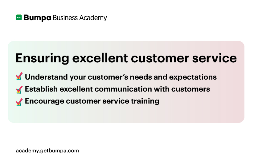 Fundamentals of Customer Service for E-commerce Businesses | Bumpa ...