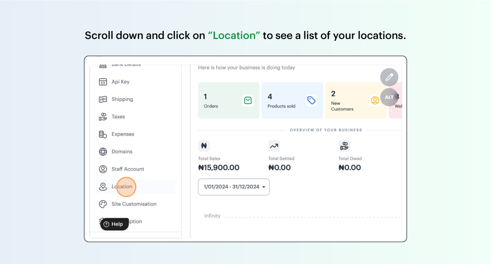 Bumpa App Guide - Location Management | Bumpa Business Academy