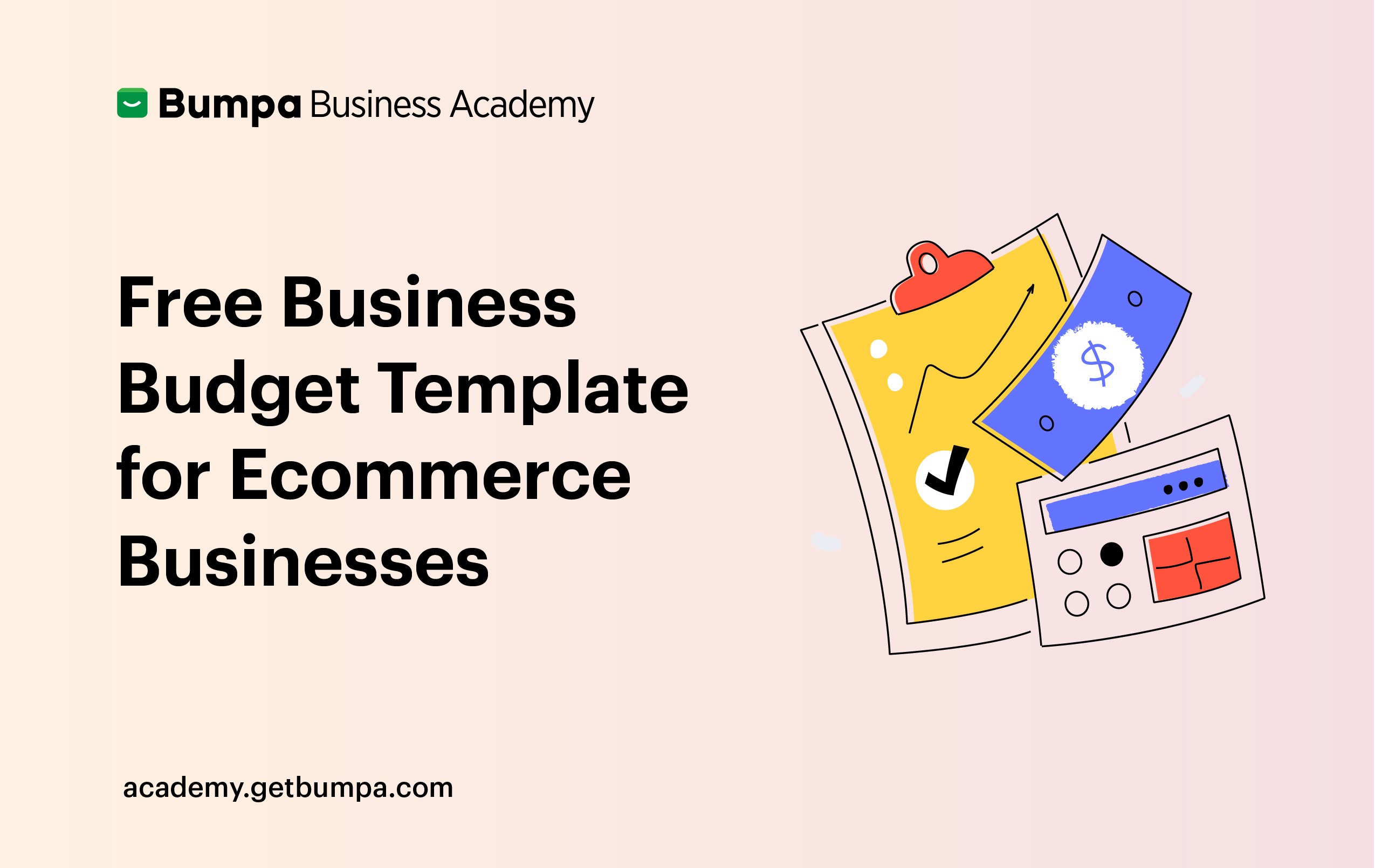Free Business Budget Template for E-commerce Businesses | Bumpa ...