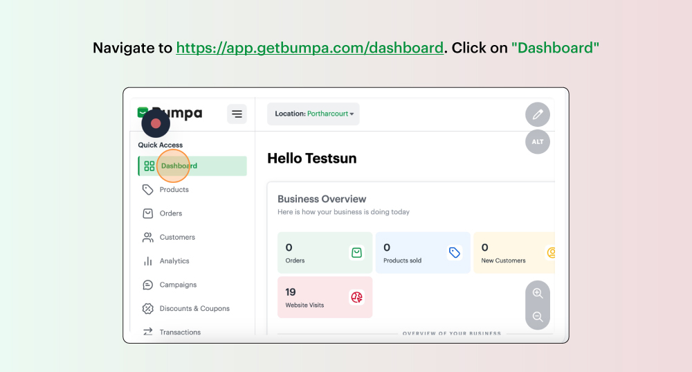 Bumpa App Guide - Business Analytics | Bumpa Business Academy