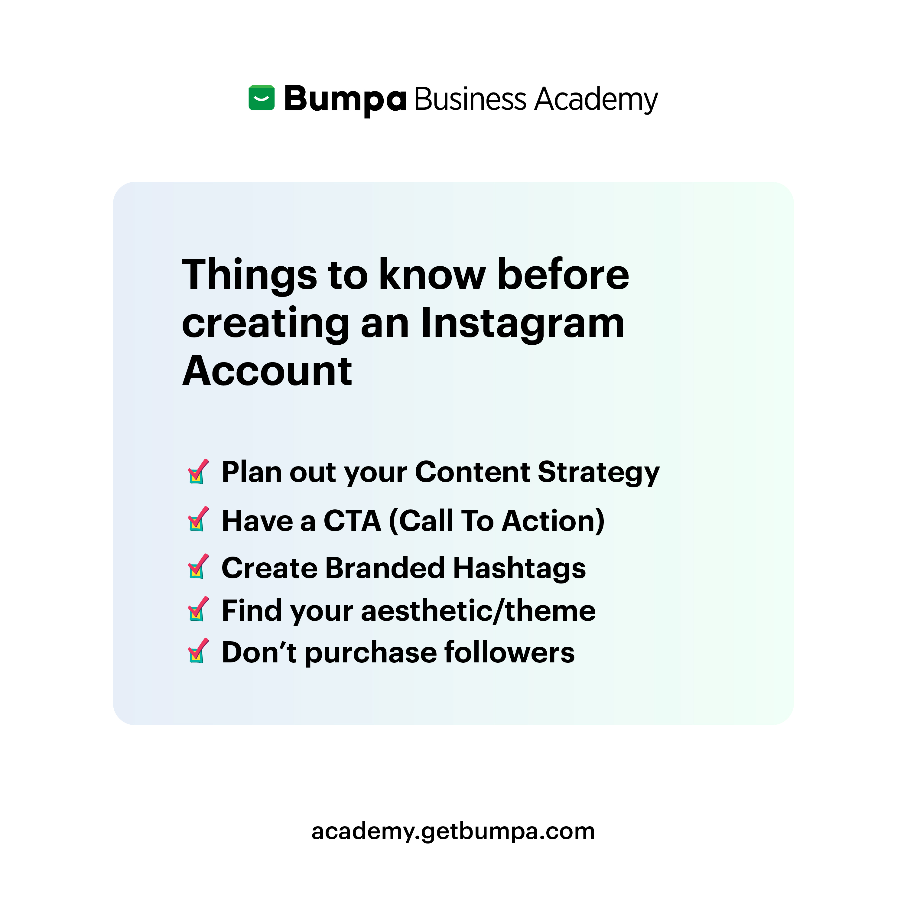 Getting Started With Instagram For Business | Bumpa Business Academy