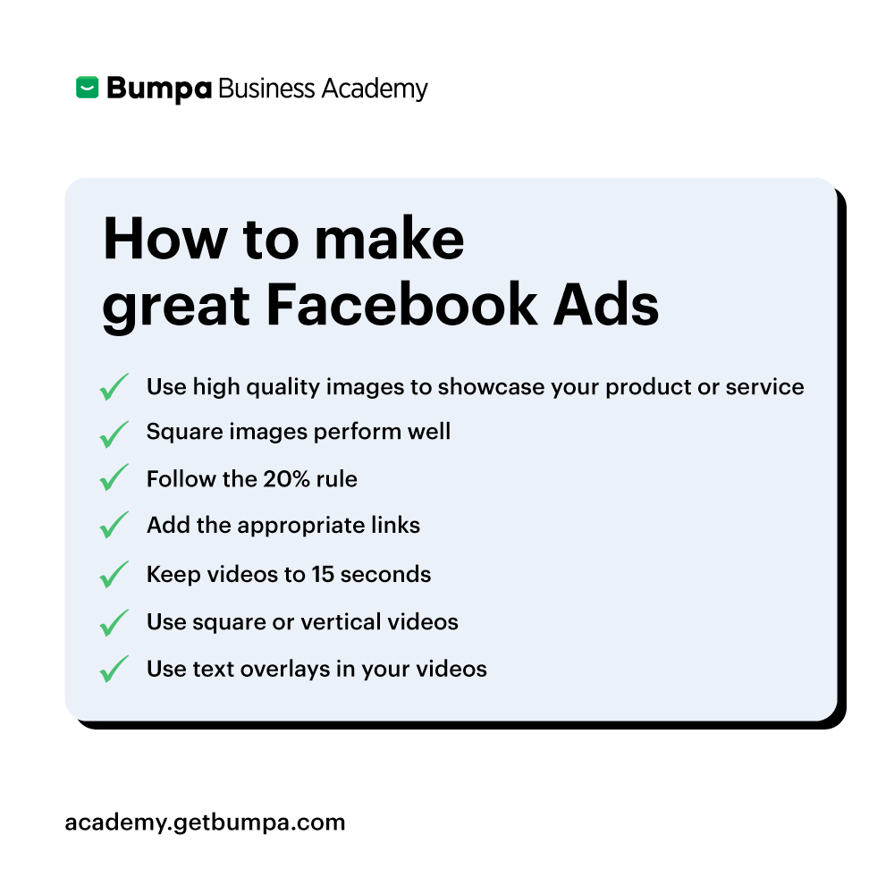 How to Run, Create and Promote Facebook (Meta) Ads: Ultimate Facebook Ads Guide | Bumpa Business ...